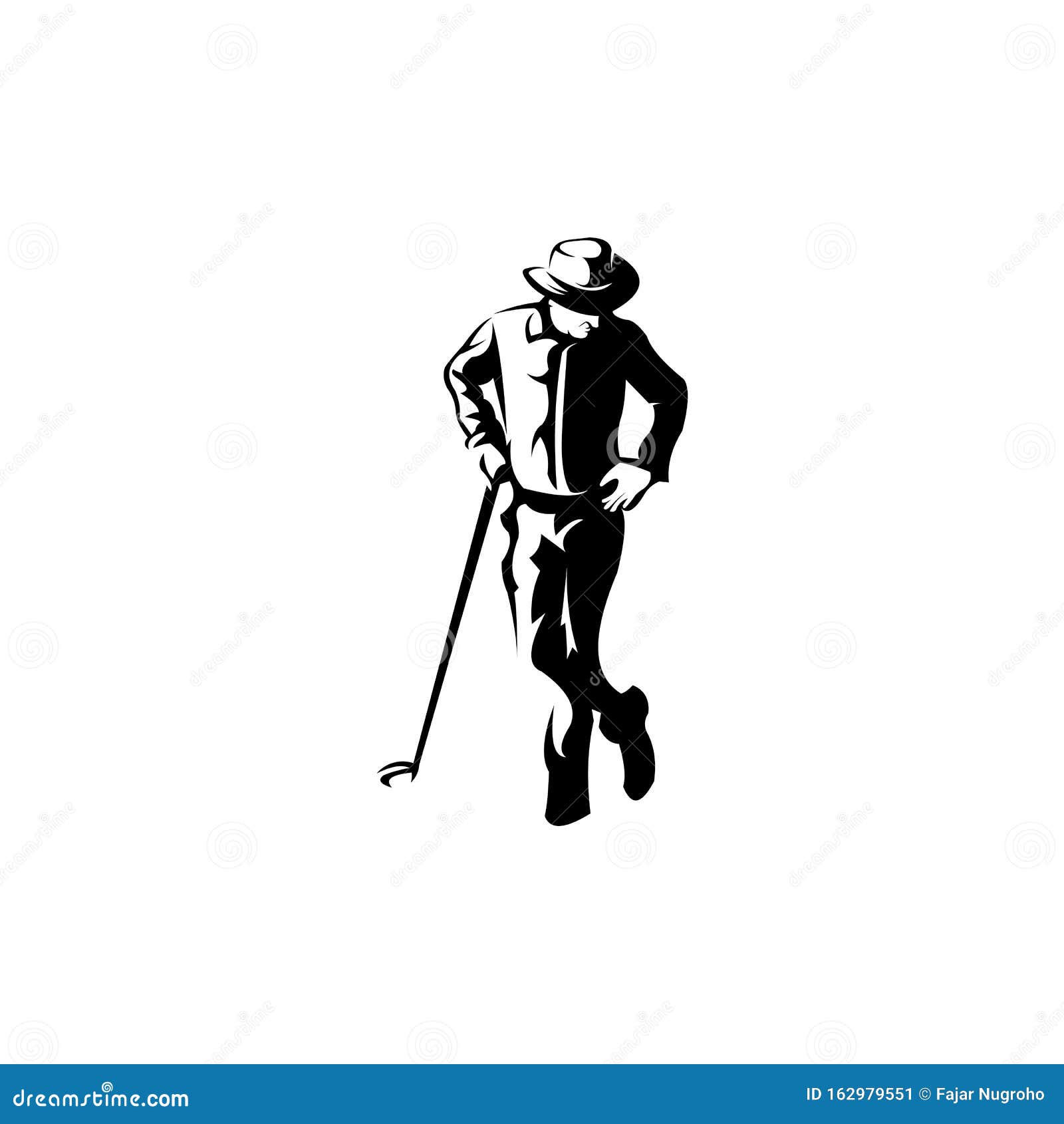 Logo Design Vector Golf Club,man Golfer Stock Vector - Illustration of ...