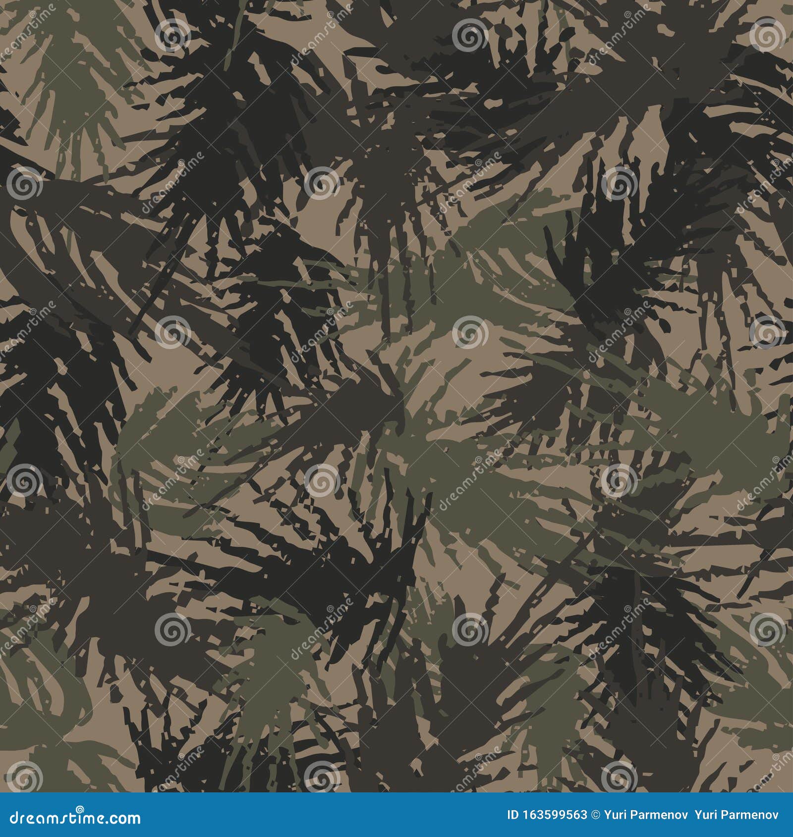 Forest Camo Heavy Tank With Not Real Design In Combat Firing With Fire ...