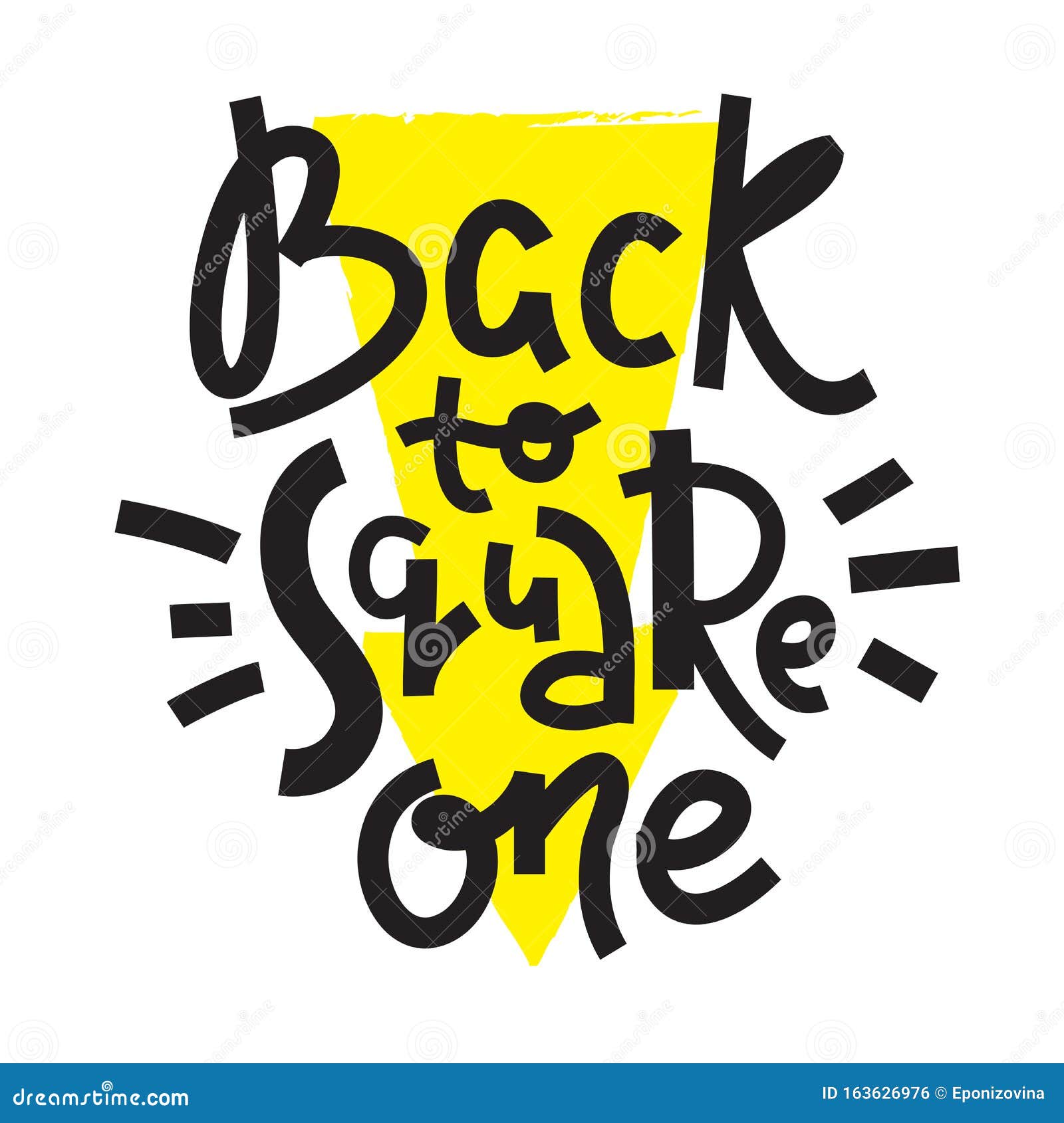 Back To Square One - Inspire Motivational Quote. Hand Drawn Lettering ...