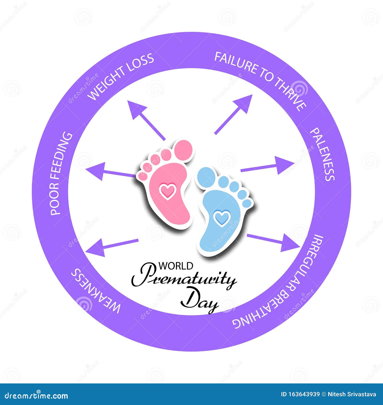 Stillbirth Blue Gradient Icon Vector Illustration | CartoonDealer.com ...