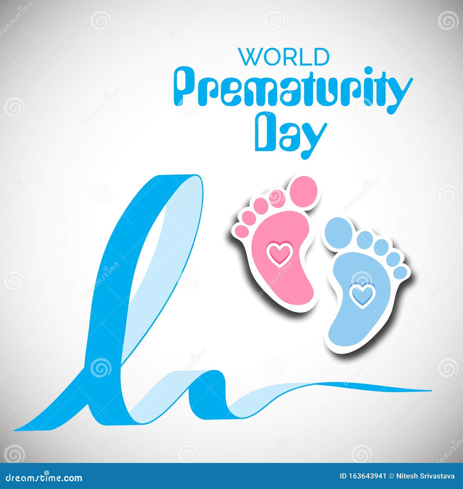World Prematurity Day stock illustration. Illustration of hope - 163643941