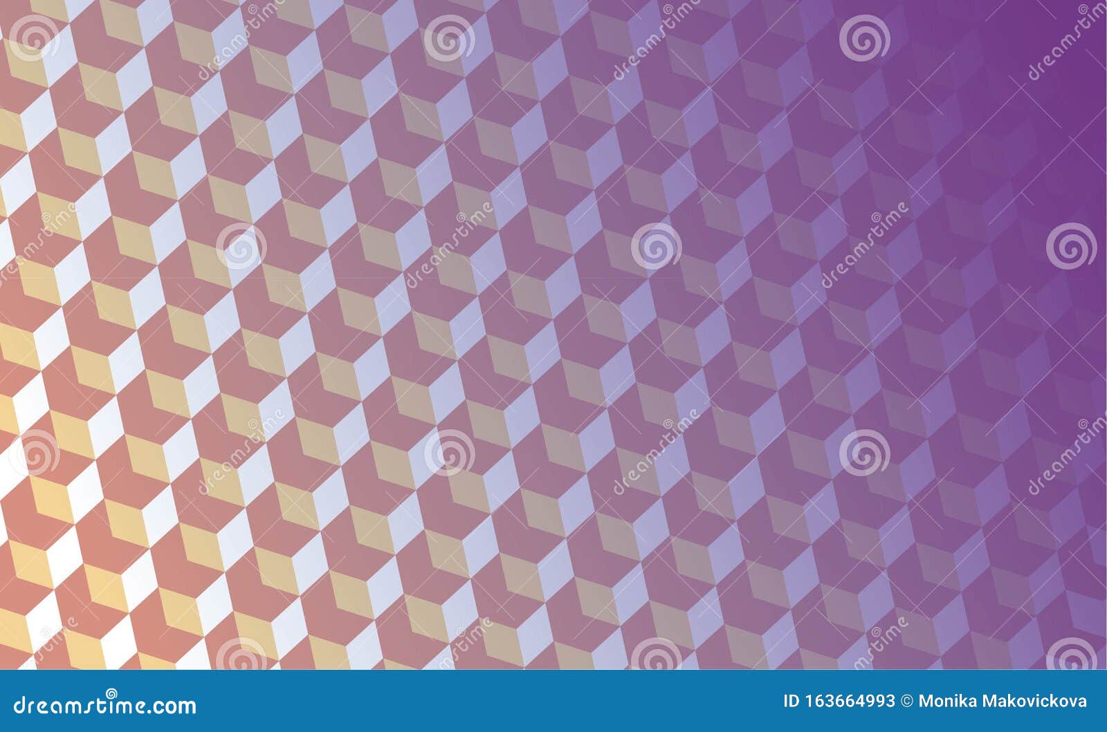 Color 3d square background stock illustration. Illustration of square ...