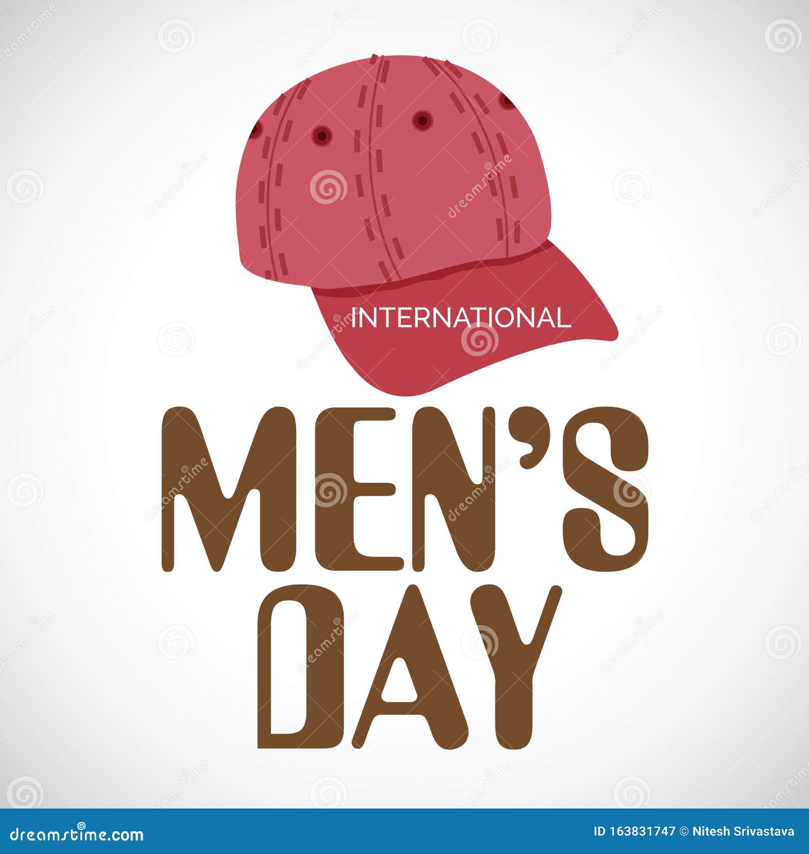 International Men`s Day stock illustration. Illustration of gift ...