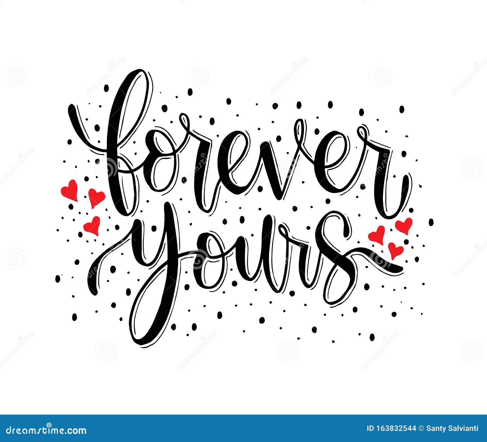 Forever Yours Stock Illustrations – 121 Forever Yours Stock ...