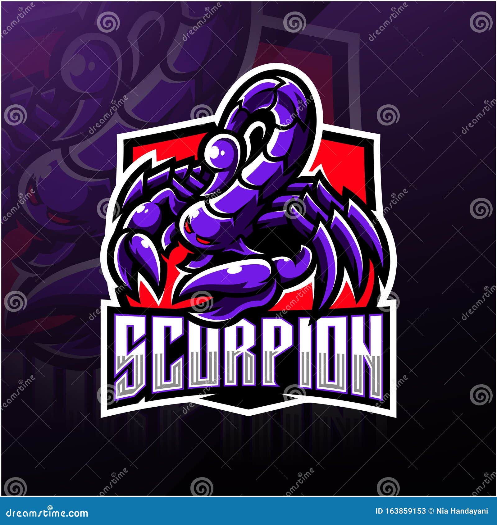 Scorpion Mascot Vector