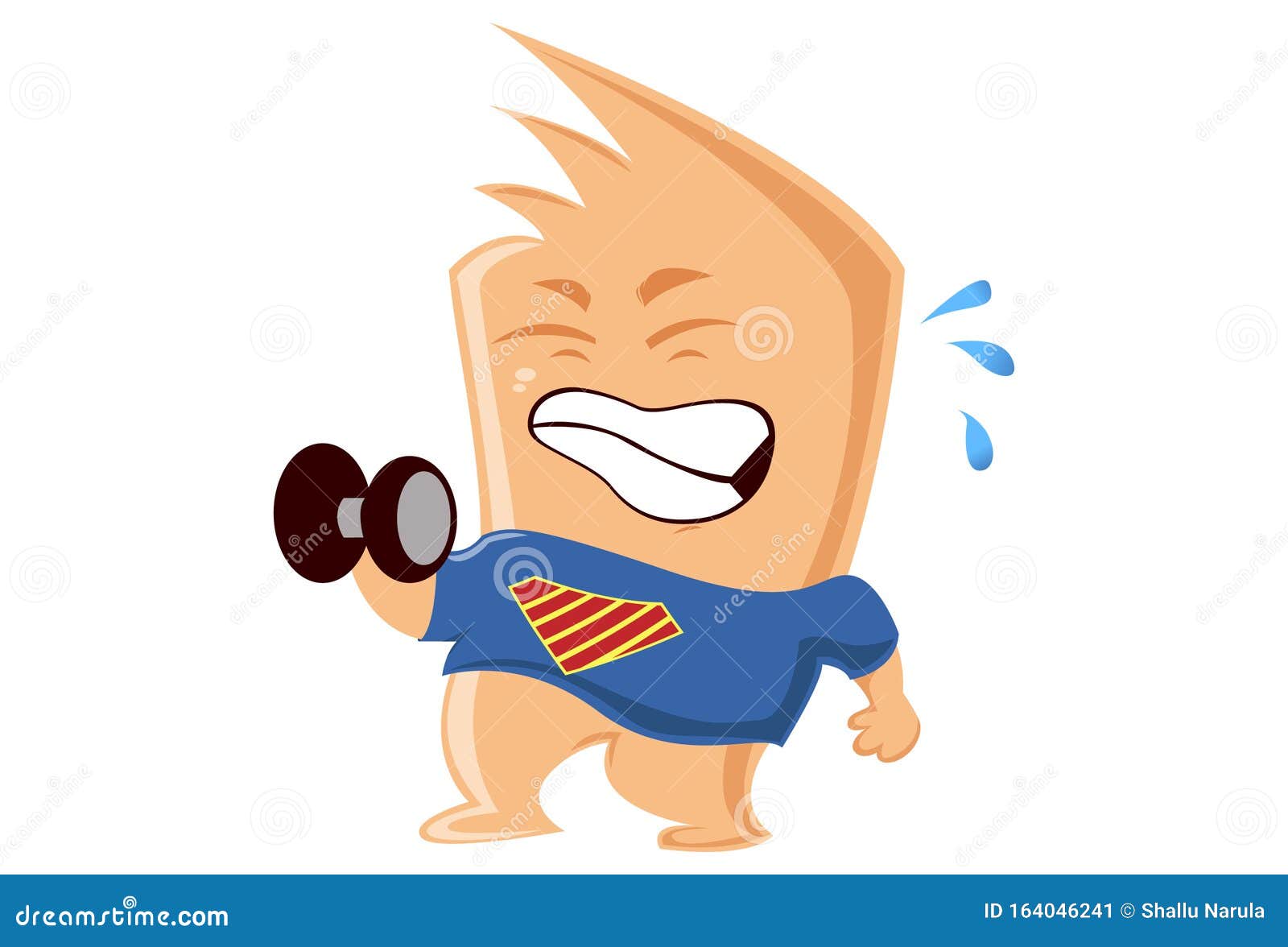 Vector Cartoon Illustration of Sharpie Monster Stock Vector ...