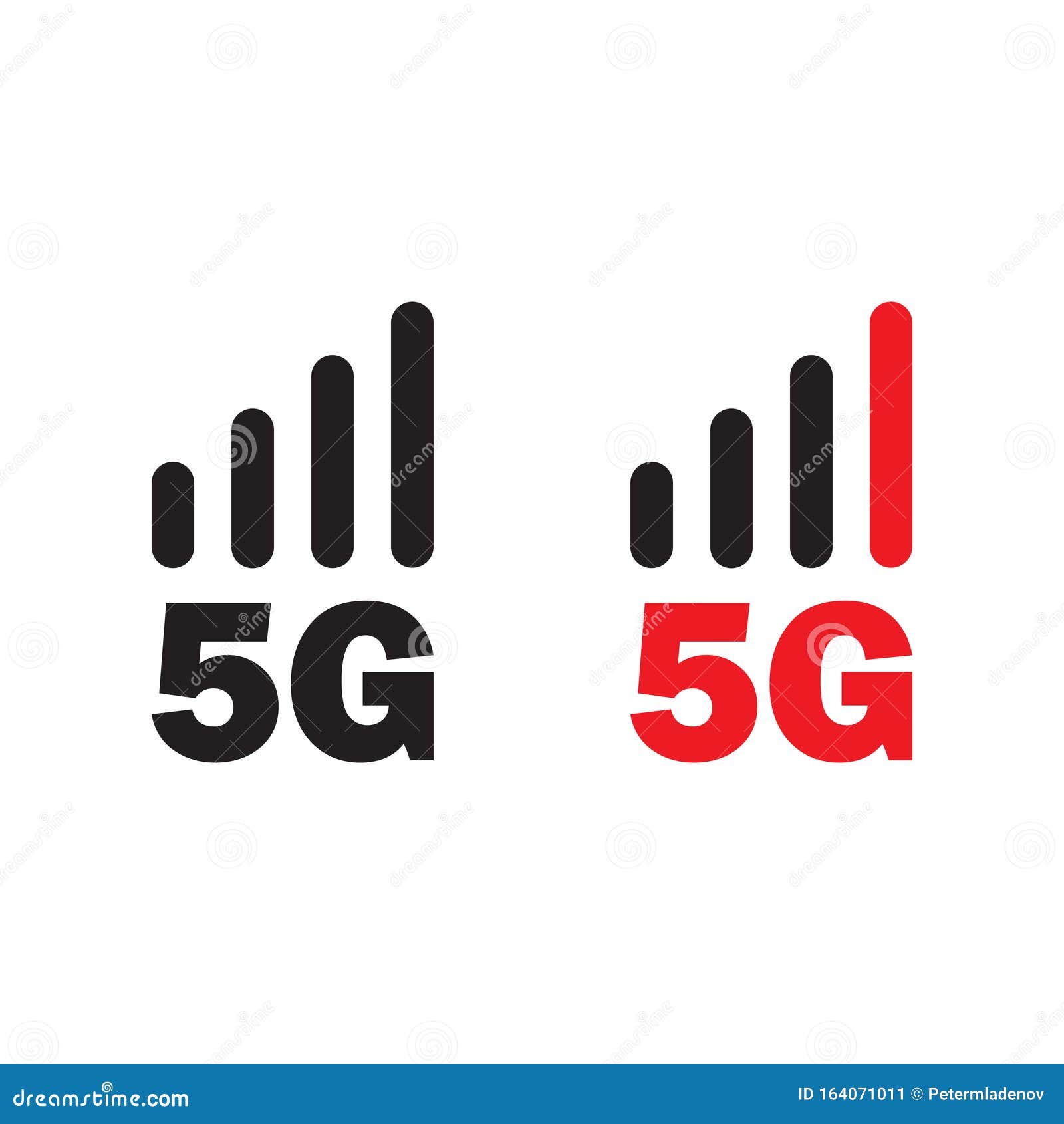 5th Generation Mobile Network Logotype. 5G Vector Icon. High Speed ...