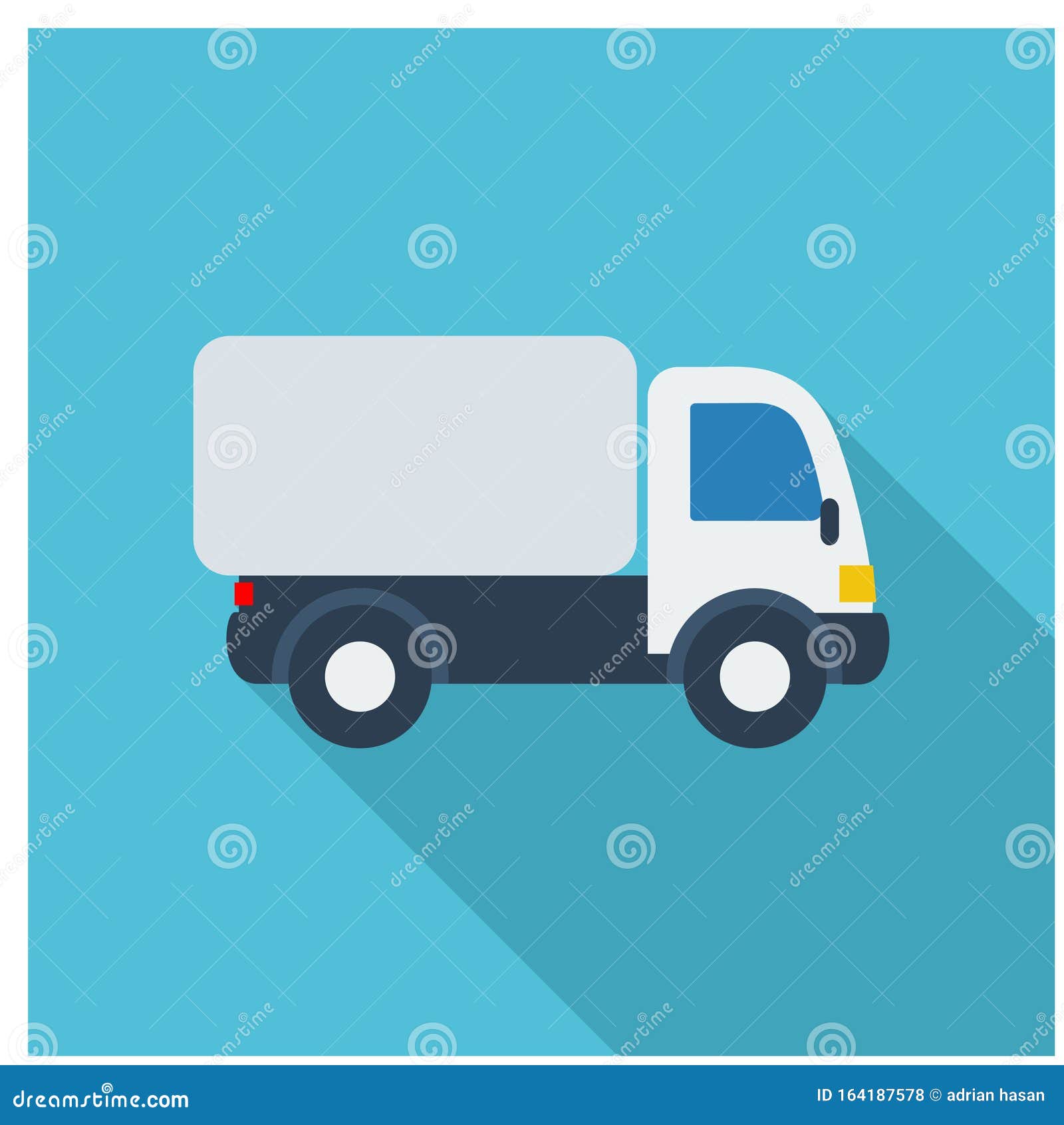 Van Simple Modern Flat Icons Vector Collection of Business Stock Vector ...