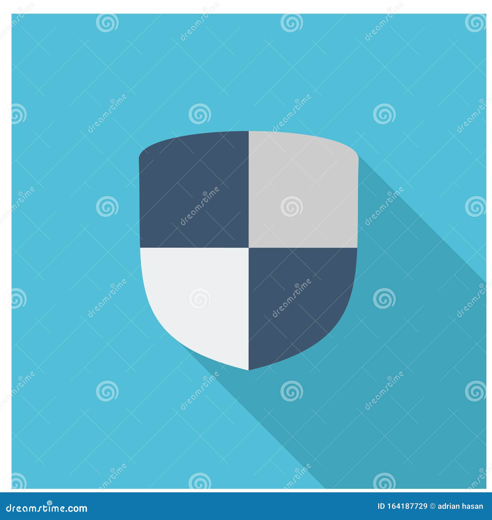 Shield Simple Modern Flat Icons Vector Collection of Business Stock ...