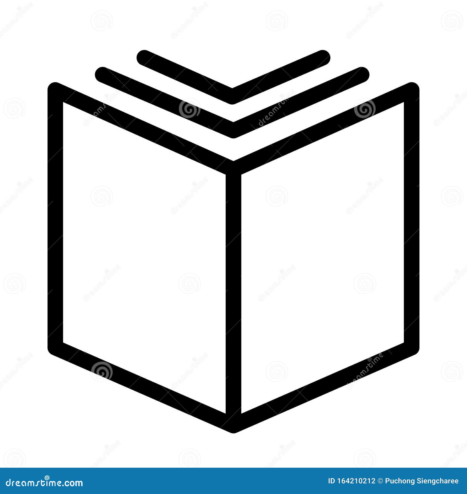 Open Textbook Content.book Icon Template, Vector Logo Stock Vector ...