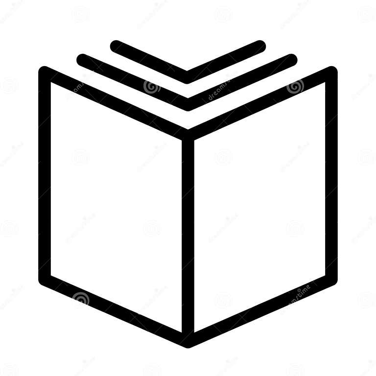 Open Textbook Content.book Icon Template, Vector Logo Stock Vector ...