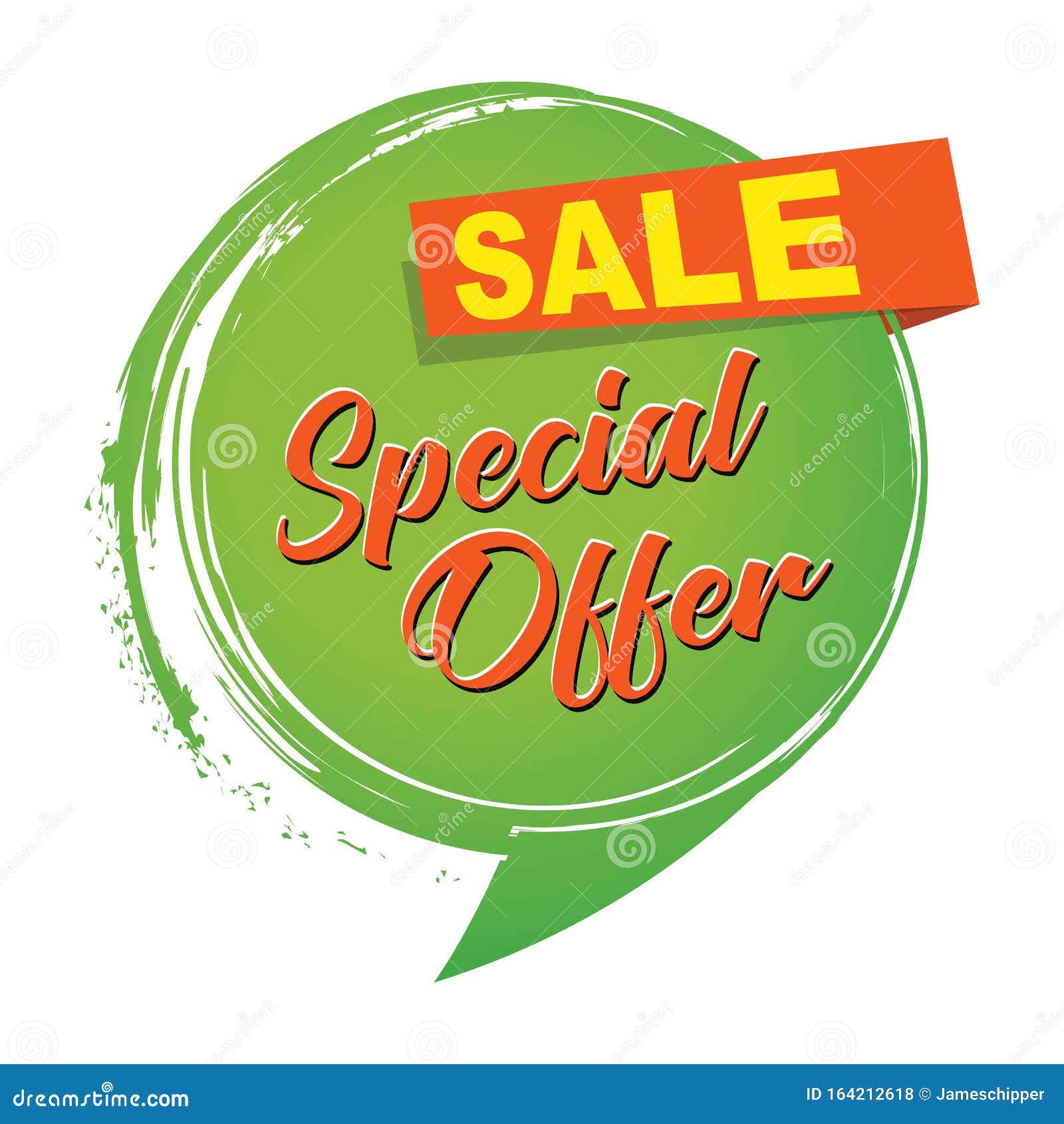 Special offer sale icon stock vector. Illustration of shadow - 164212618