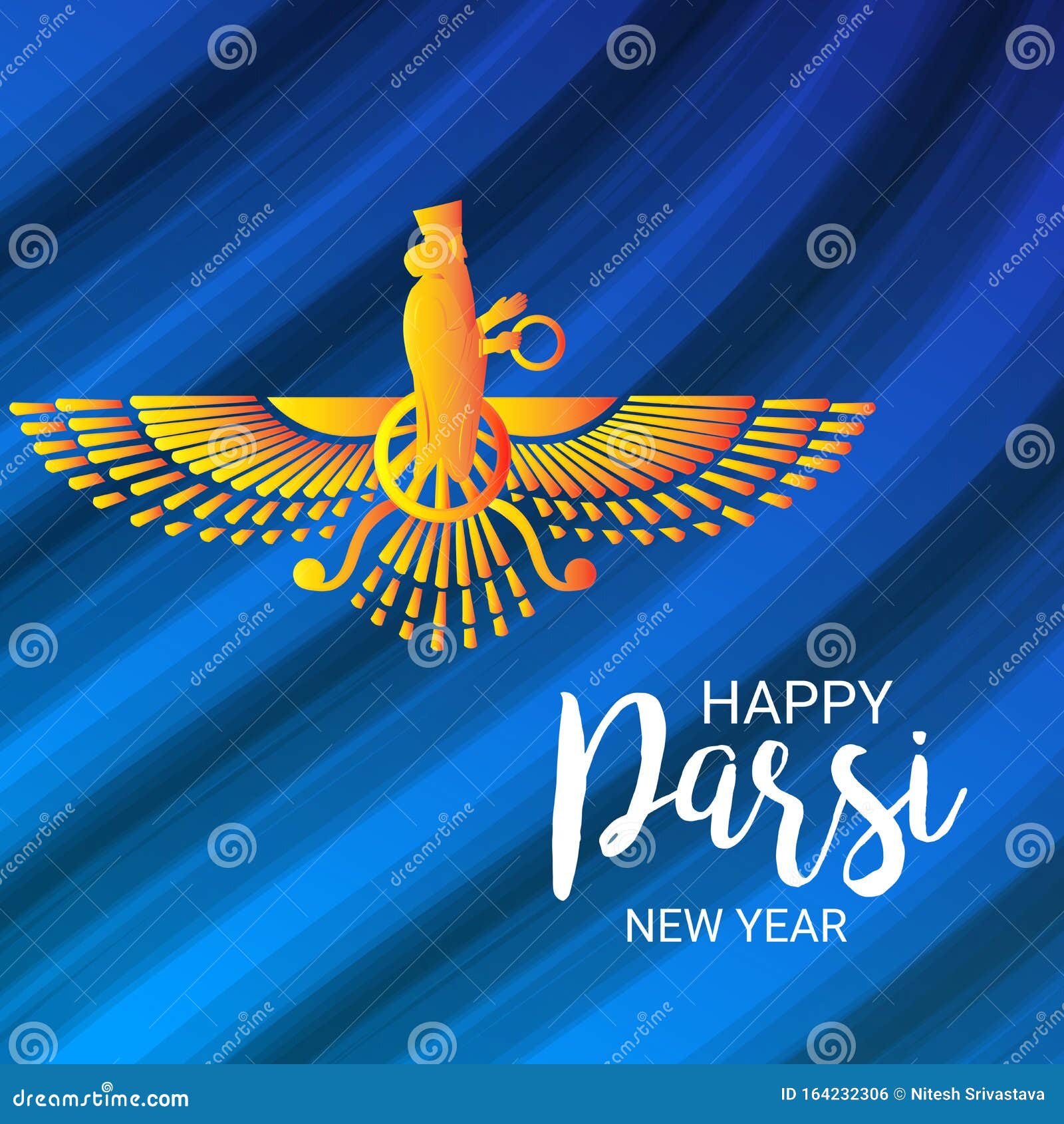 Happy Parsi Couple Vector Illustration | CartoonDealer.com #49443246