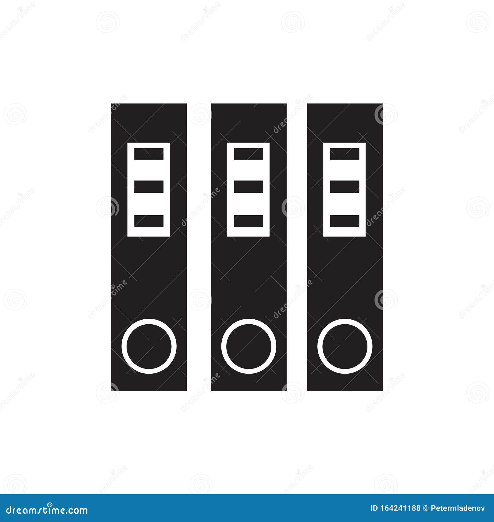 Flat Files Copy Logo And Visiting Card Template. Busienss Concept Logo ...