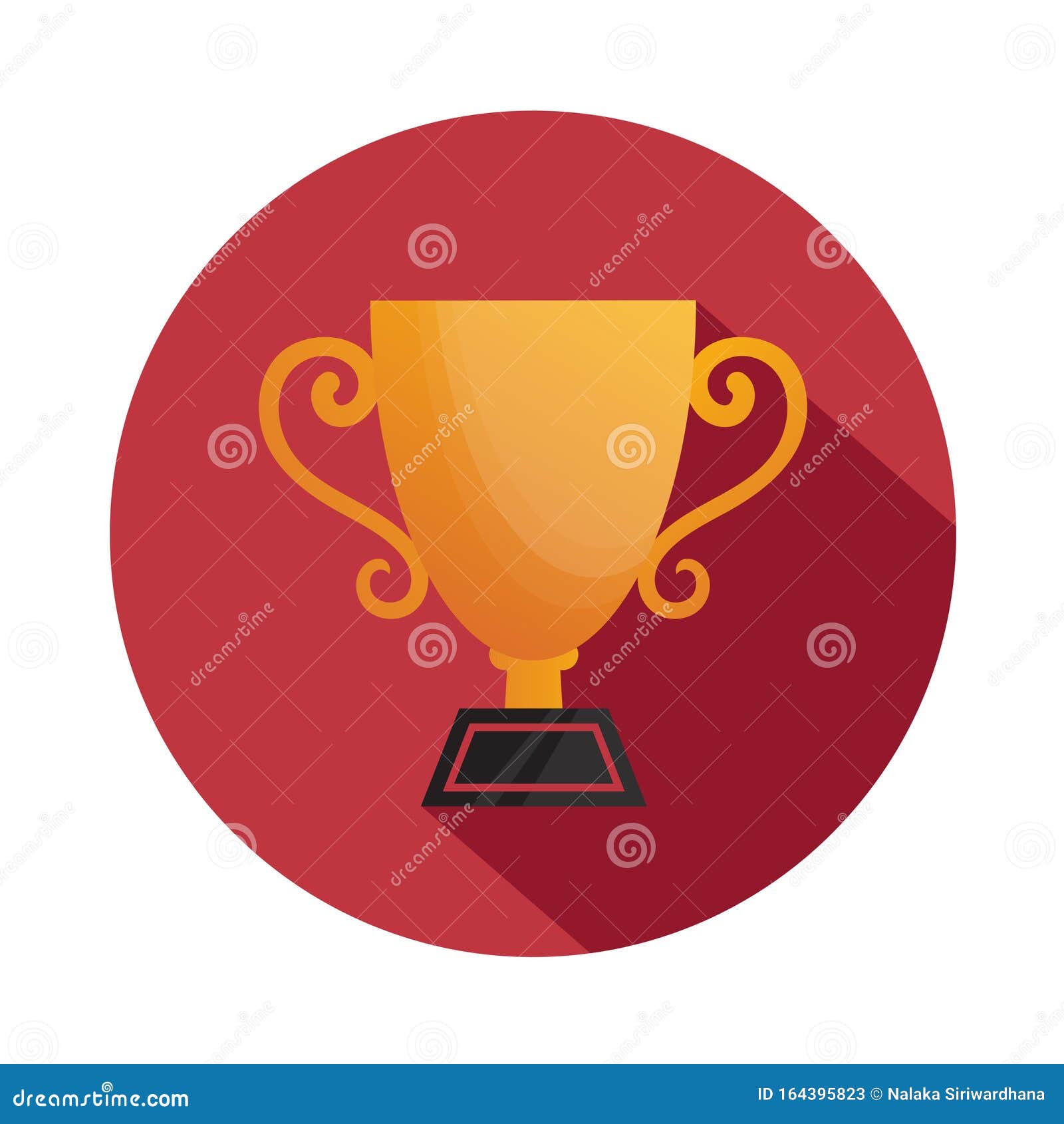 Victory Prize Award Symbol Icon. Stock Vector - Illustration of white ...