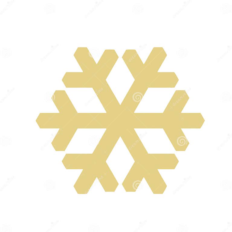 Vector Snowflake Icon. Illustration for Web Stock Vector - Illustration ...