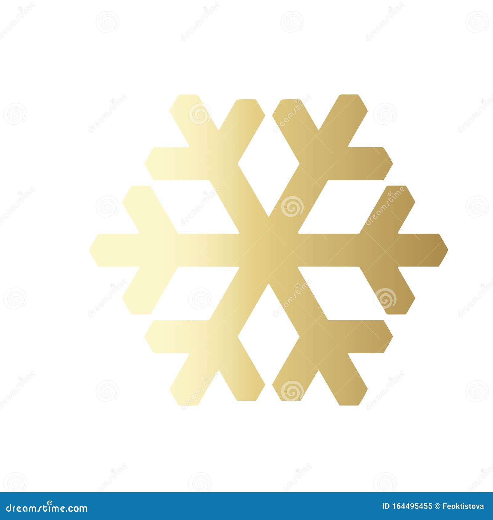 Vector Snowflake Icon. Illustration for Web Stock Vector - Illustration ...