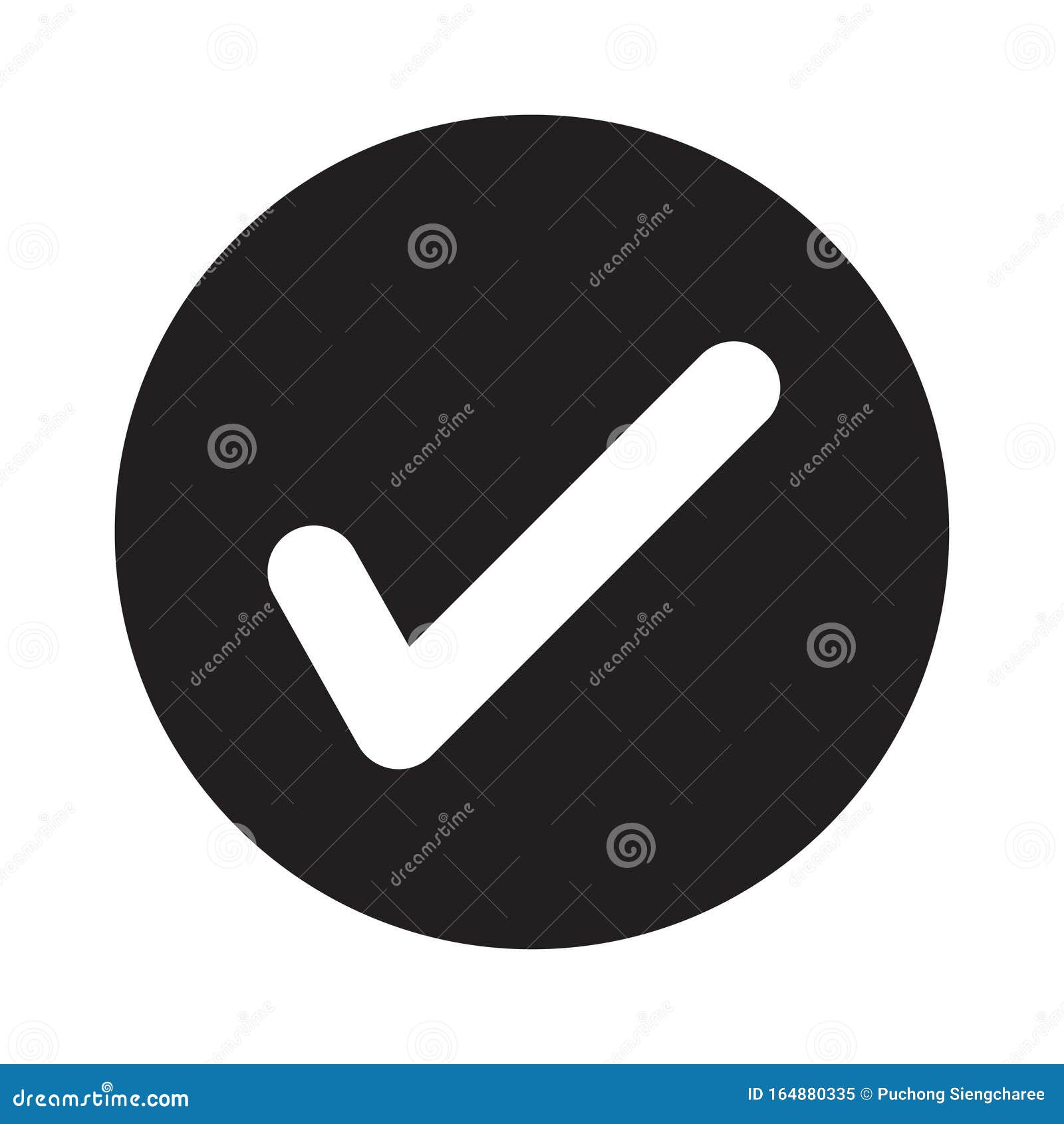 Valid Icon Icon.check Mark Vector Icon Stock Vector - Illustration of ...
