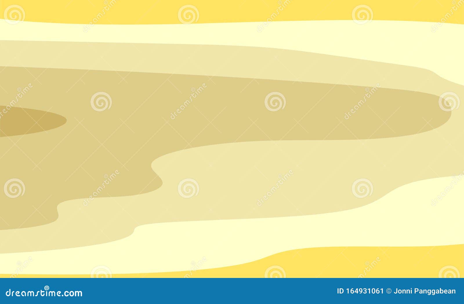 Abstract Wave Background in a Minimalist Brown Color Stock Vector ...