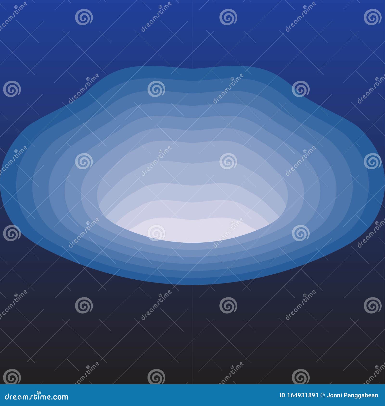 White Hole Background with Elegant Light Stock Vector - Illustration of ...