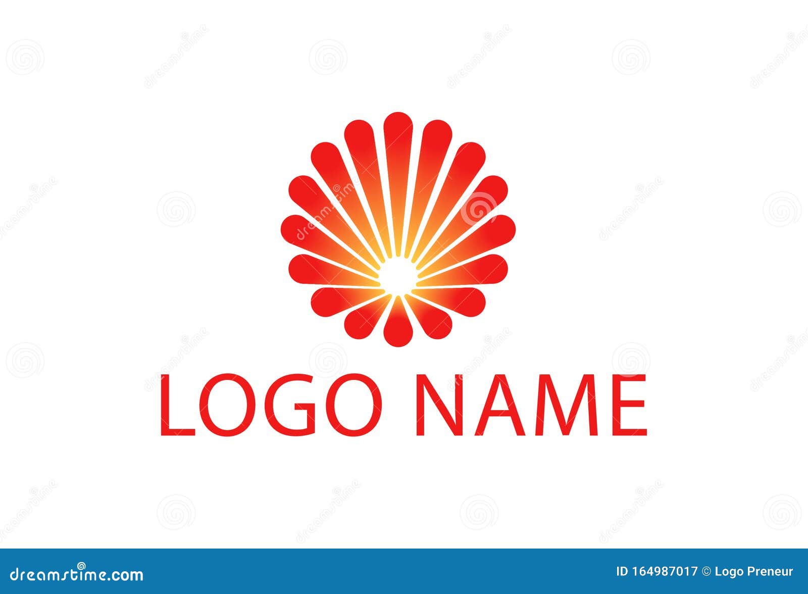 Illustration of Red Business Logo Design Stock Vector - Illustration of ...