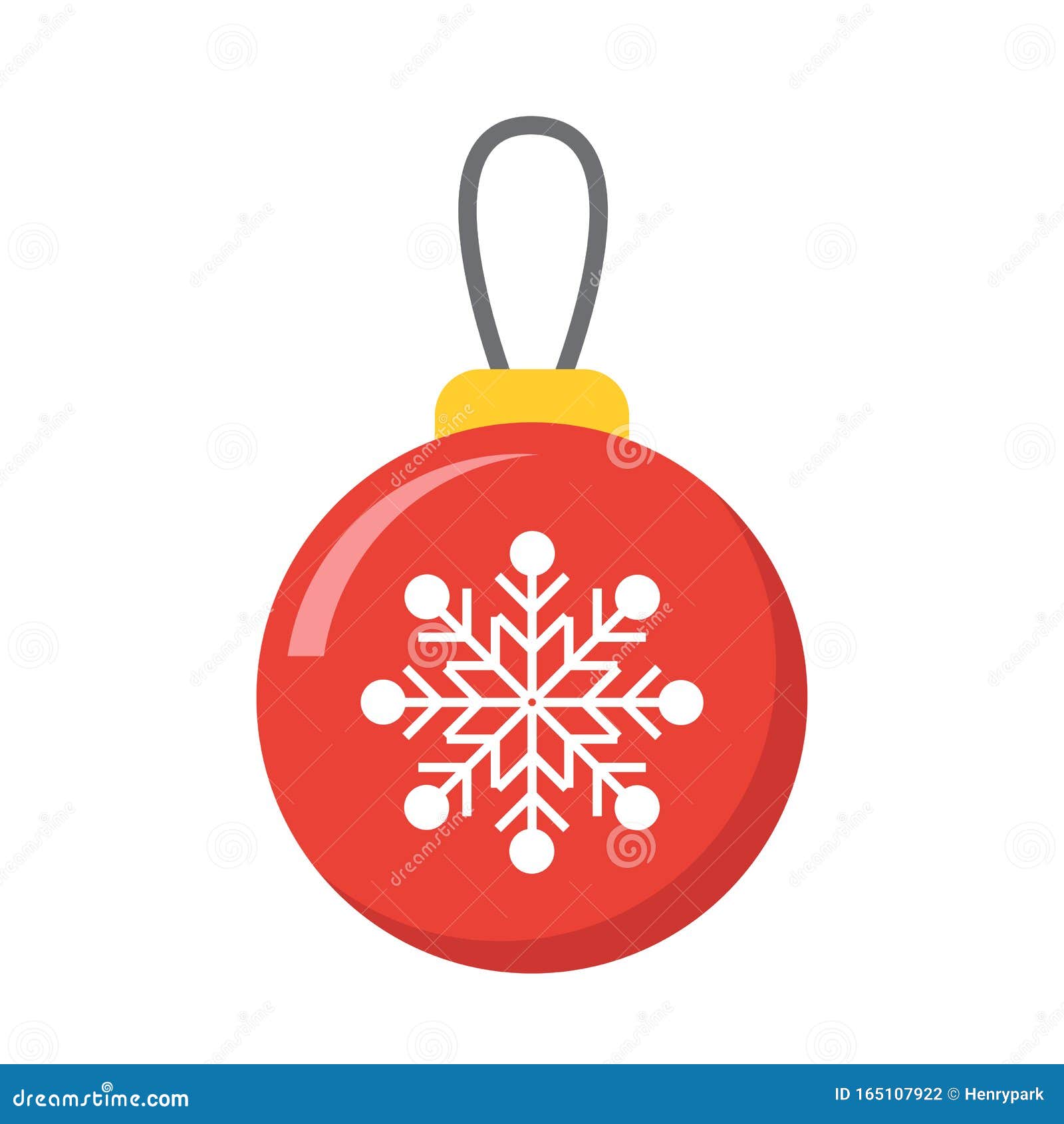 Christmas bulb icon. stock vector. Illustration of jingle - 165107922