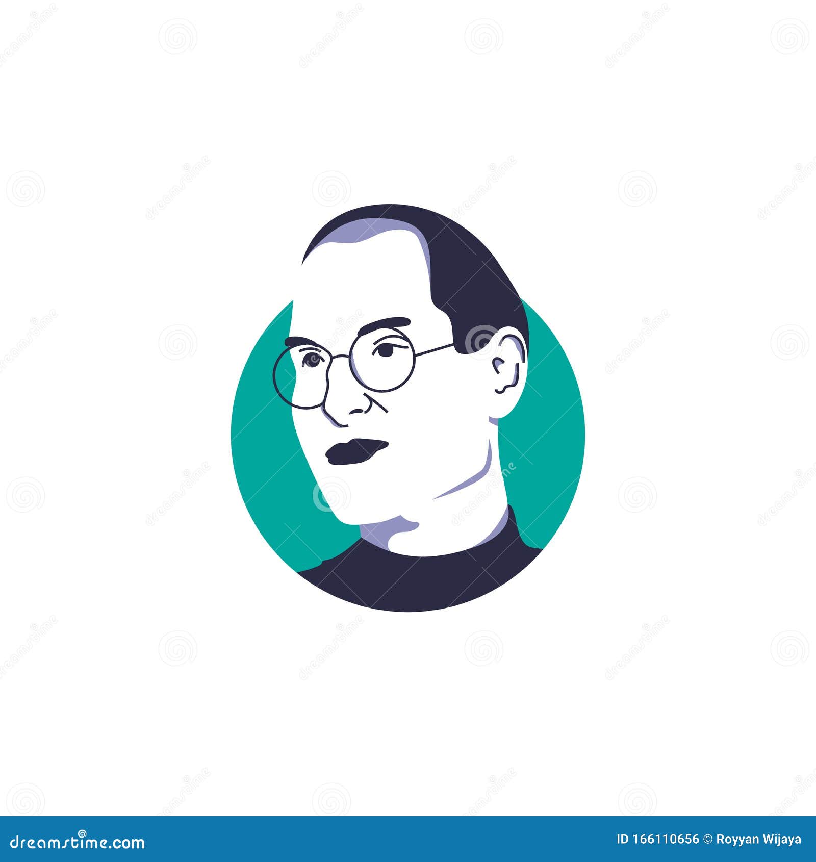 Steve Jobs Pencil Sketch Editorial Image | CartoonDealer.com #21481702