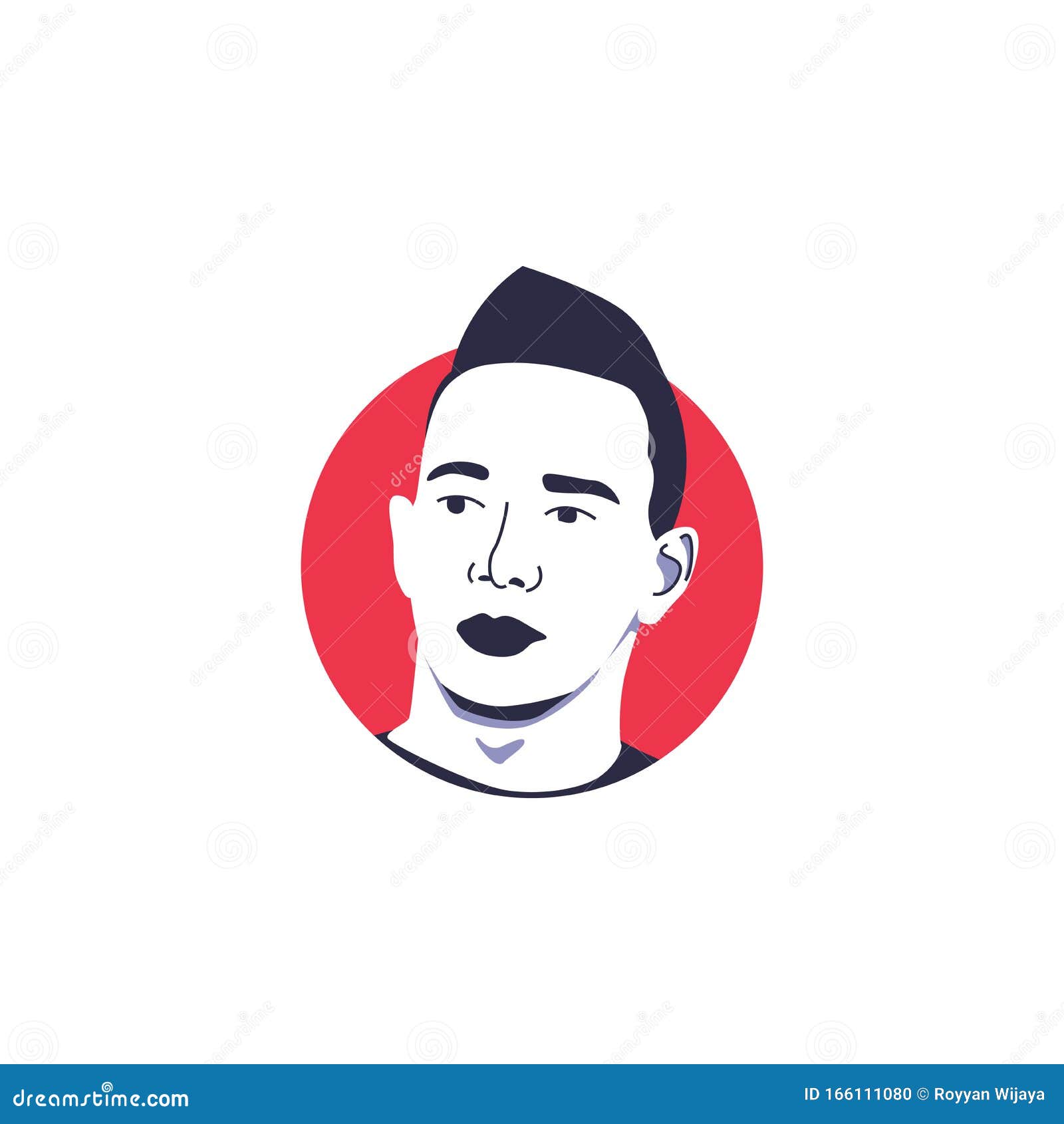 Lewis Hamilton Face Portrait Vector Illustration Editorial Image ...