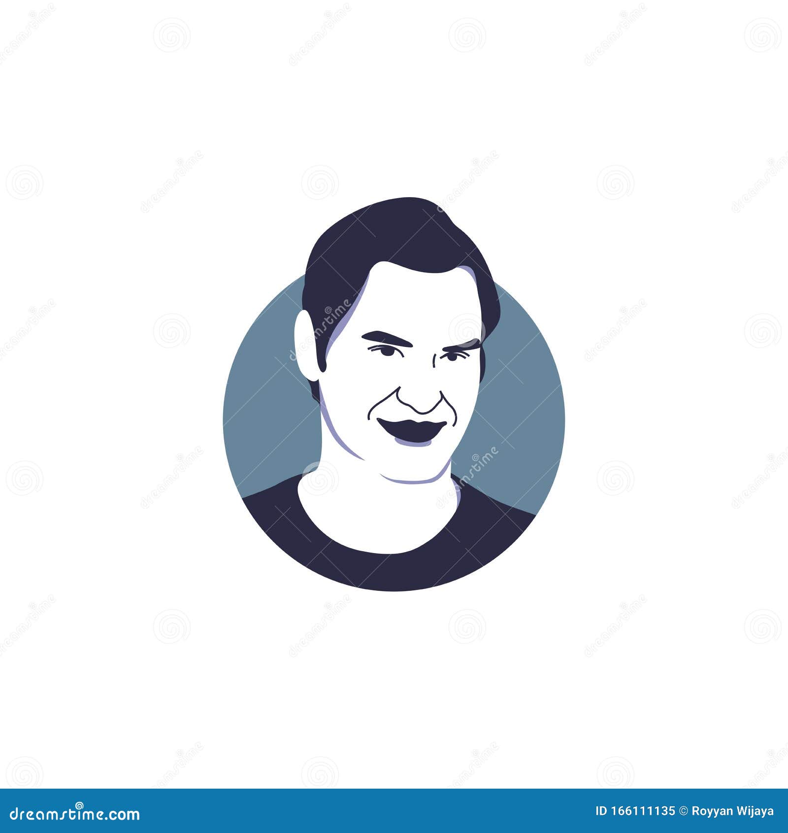 Roger Federer Face Portrait Vector Illustration Editorial Image ...