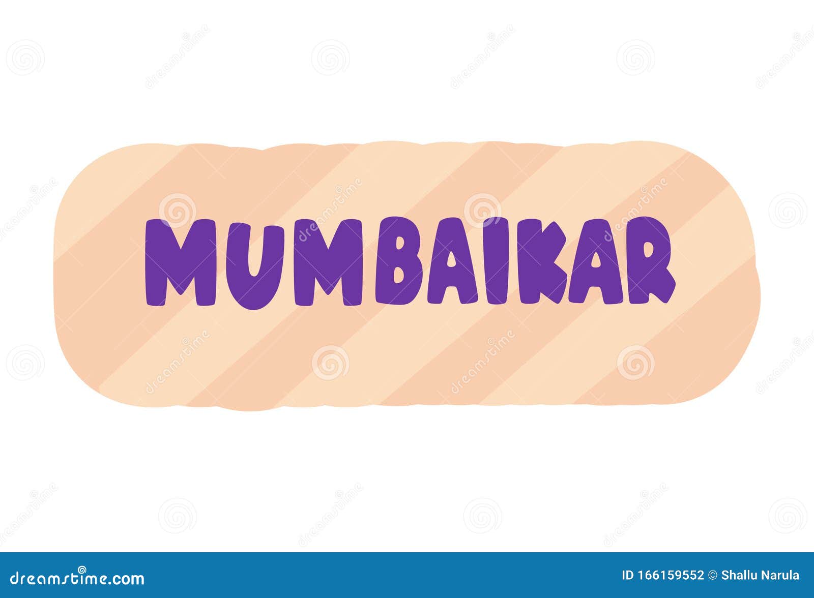 Illustration of Mumbai Text Sticker Stock Vector - Illustration of ...