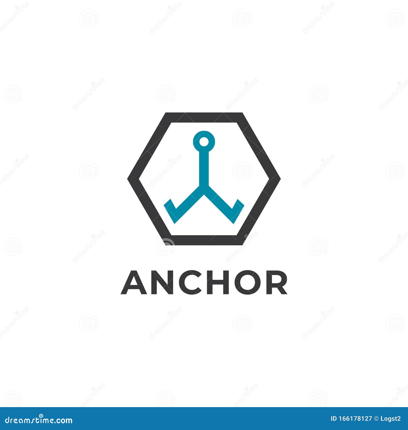 Anchor Vector Logo. Anchor Icon. Anchor Emblem. Anchor Badge. Vector ...