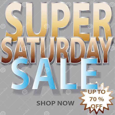 Super Saturday Sale Sign and Banner Stock Vector - Illustration of ...
