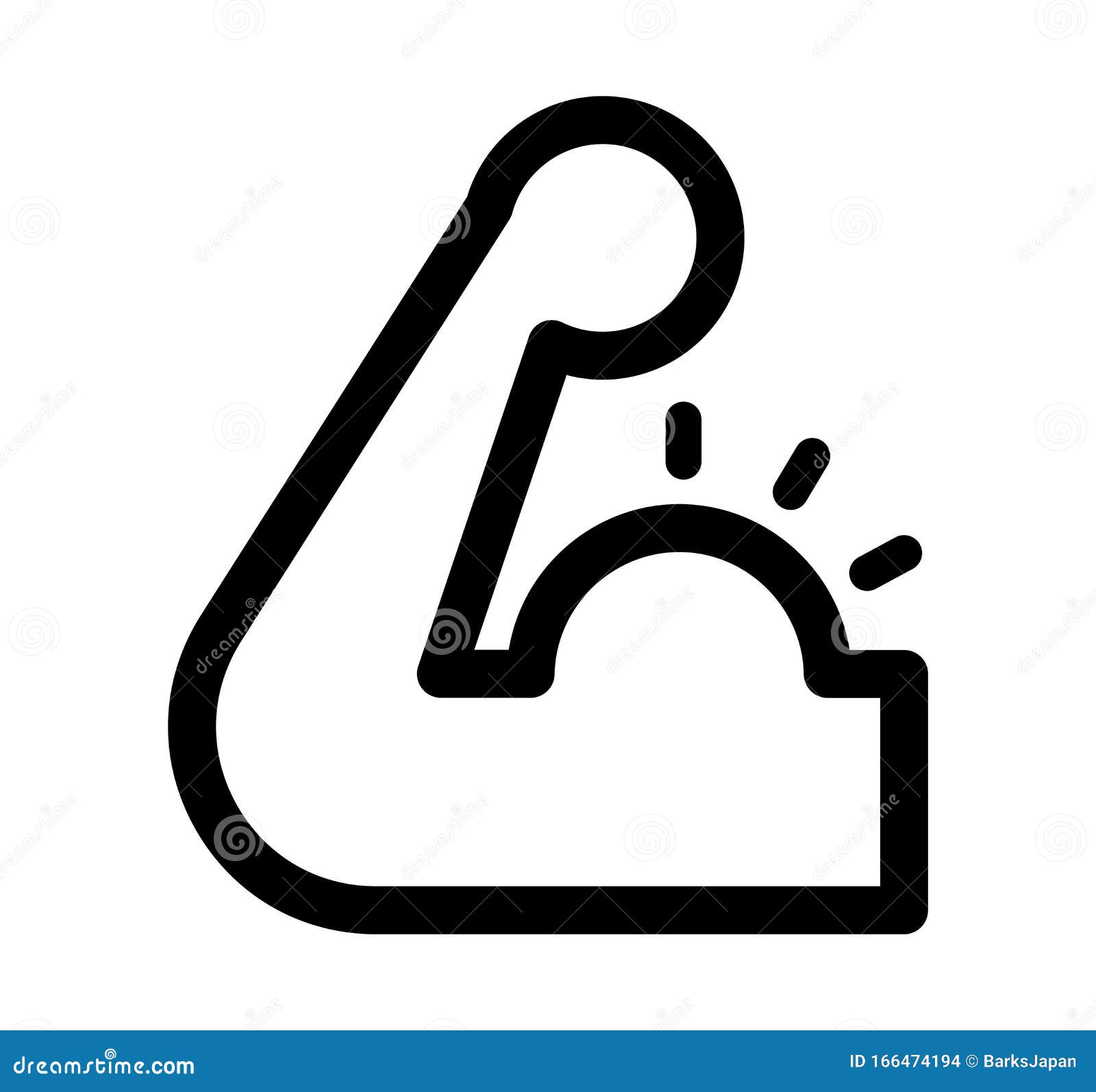 Strength, Power, Muscle, Fitness Icon Illustration Stock Vector ...