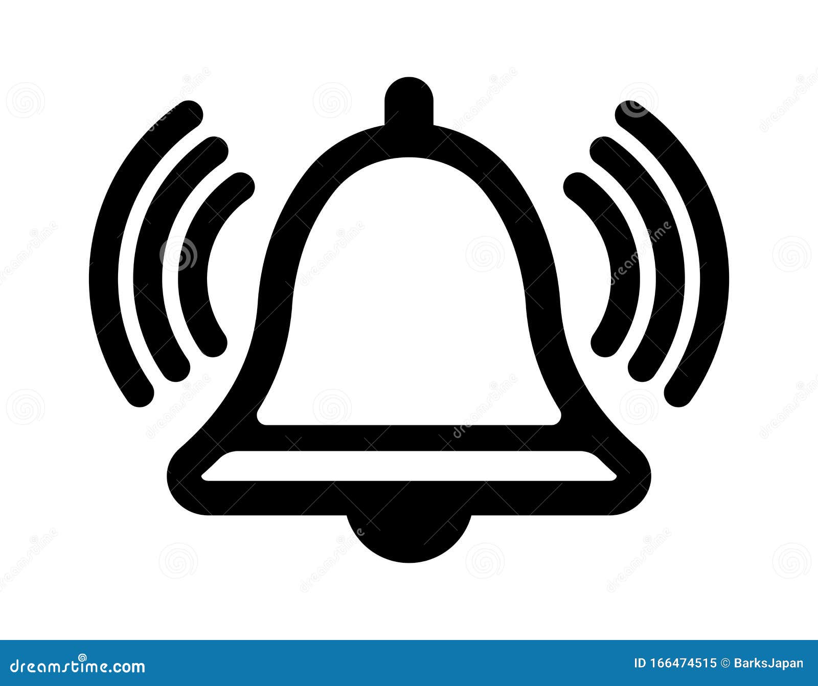 Alarm, Alert, Bell Icon Illustration Stock Vector - Illustration of ...