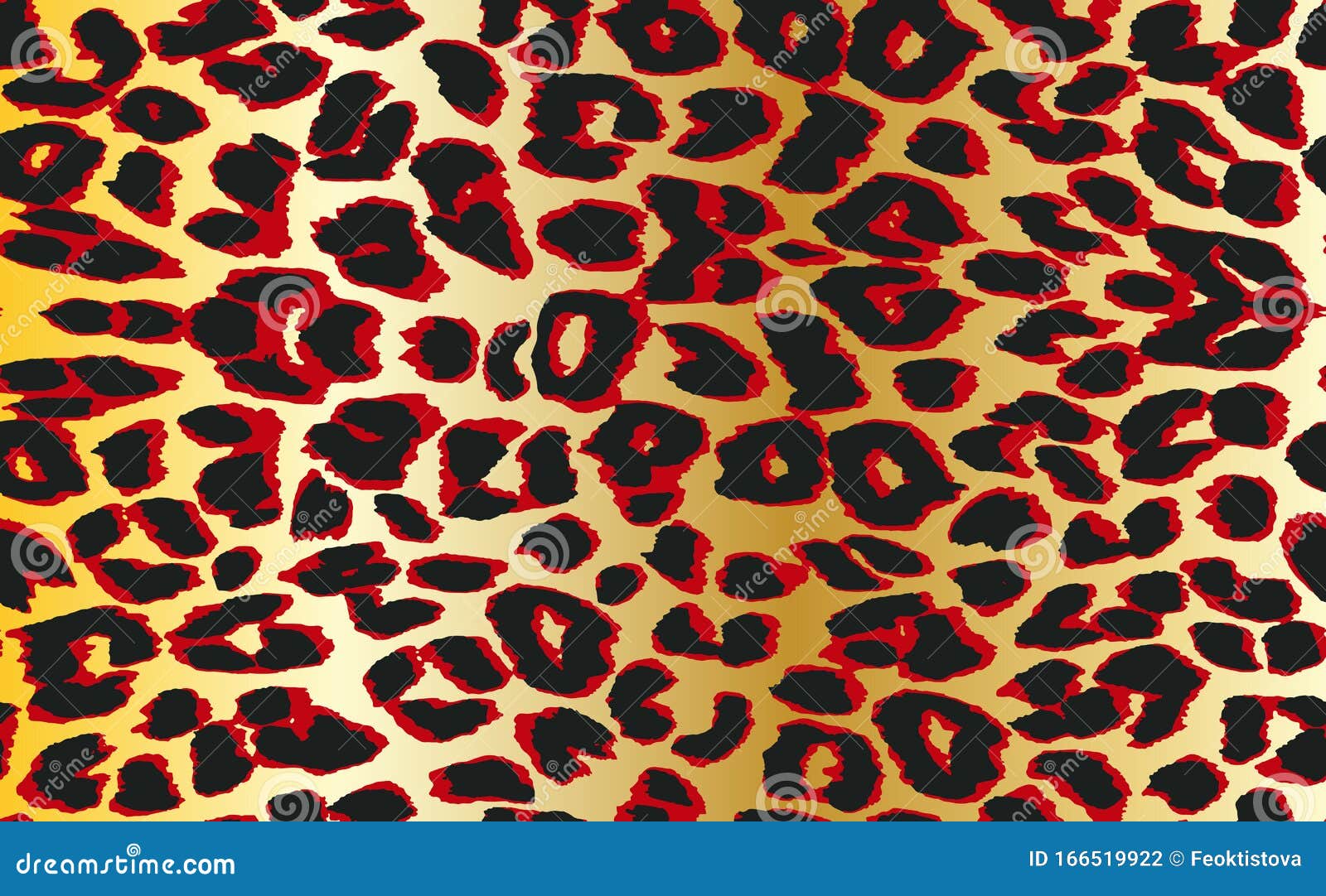 Leopard Background. Seamless Pattern Stock Vector - Illustration of ...