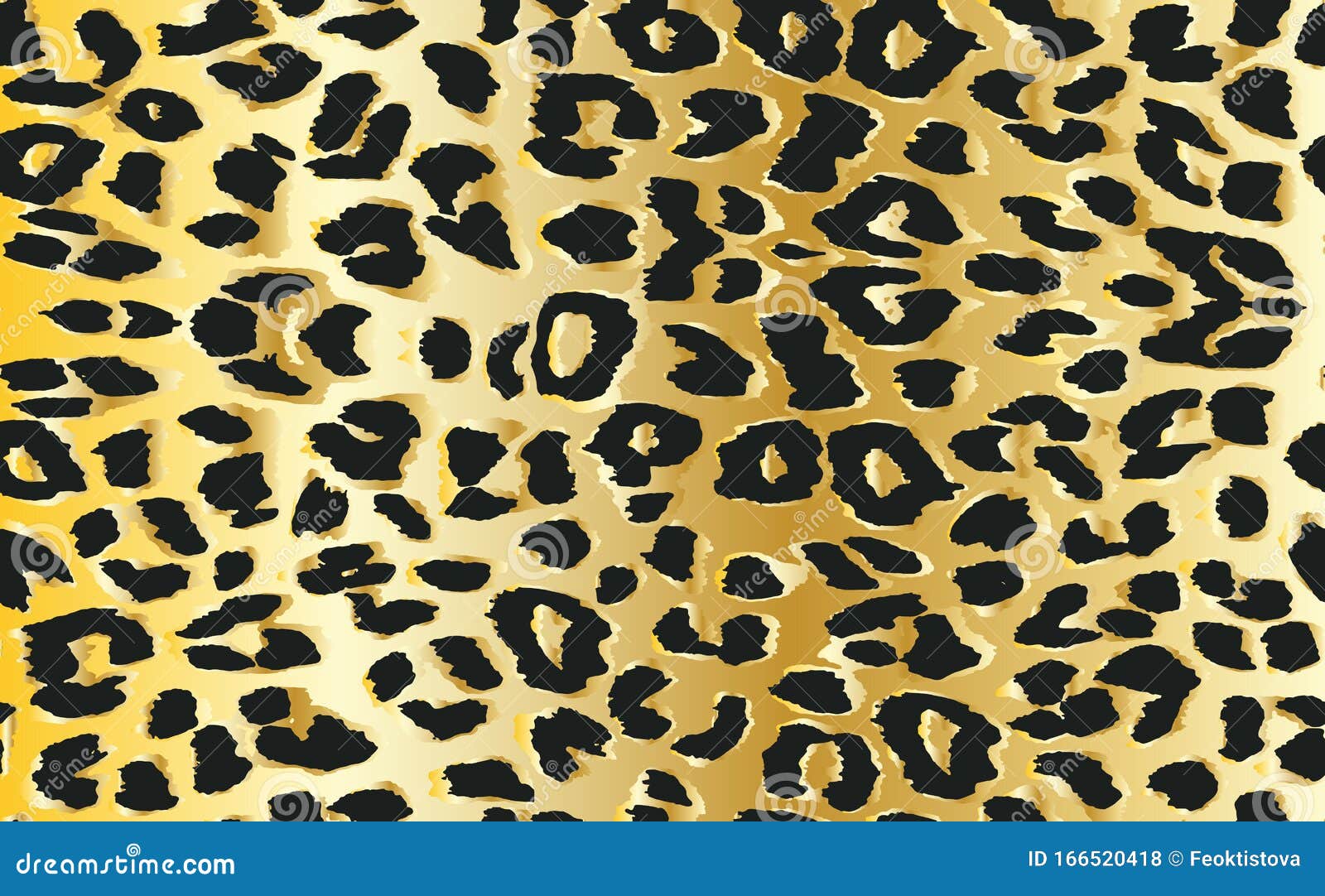 Leopard Background. Seamless Pattern Stock Vector - Illustration of ...
