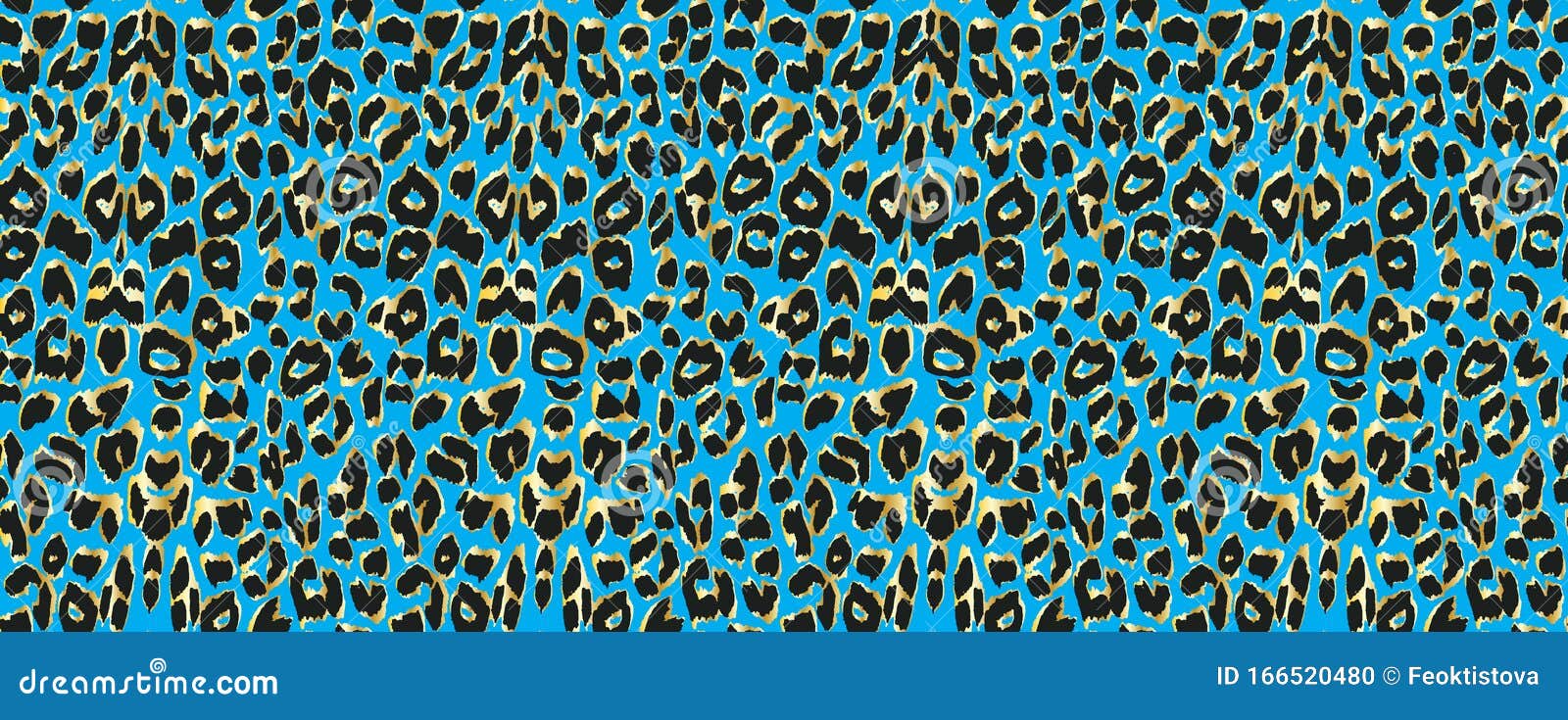 Leopard Background. Seamless Pattern Stock Vector - Illustration of ...