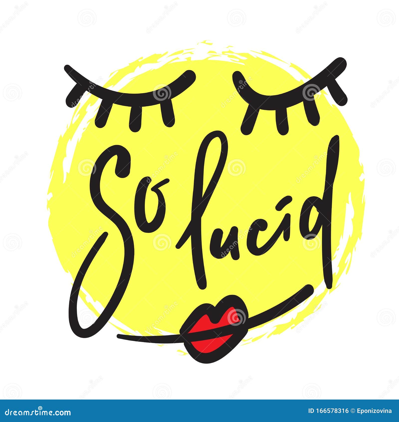 Dog Sticker, Shyness Emotion. Emoticon For Social Networks And ...