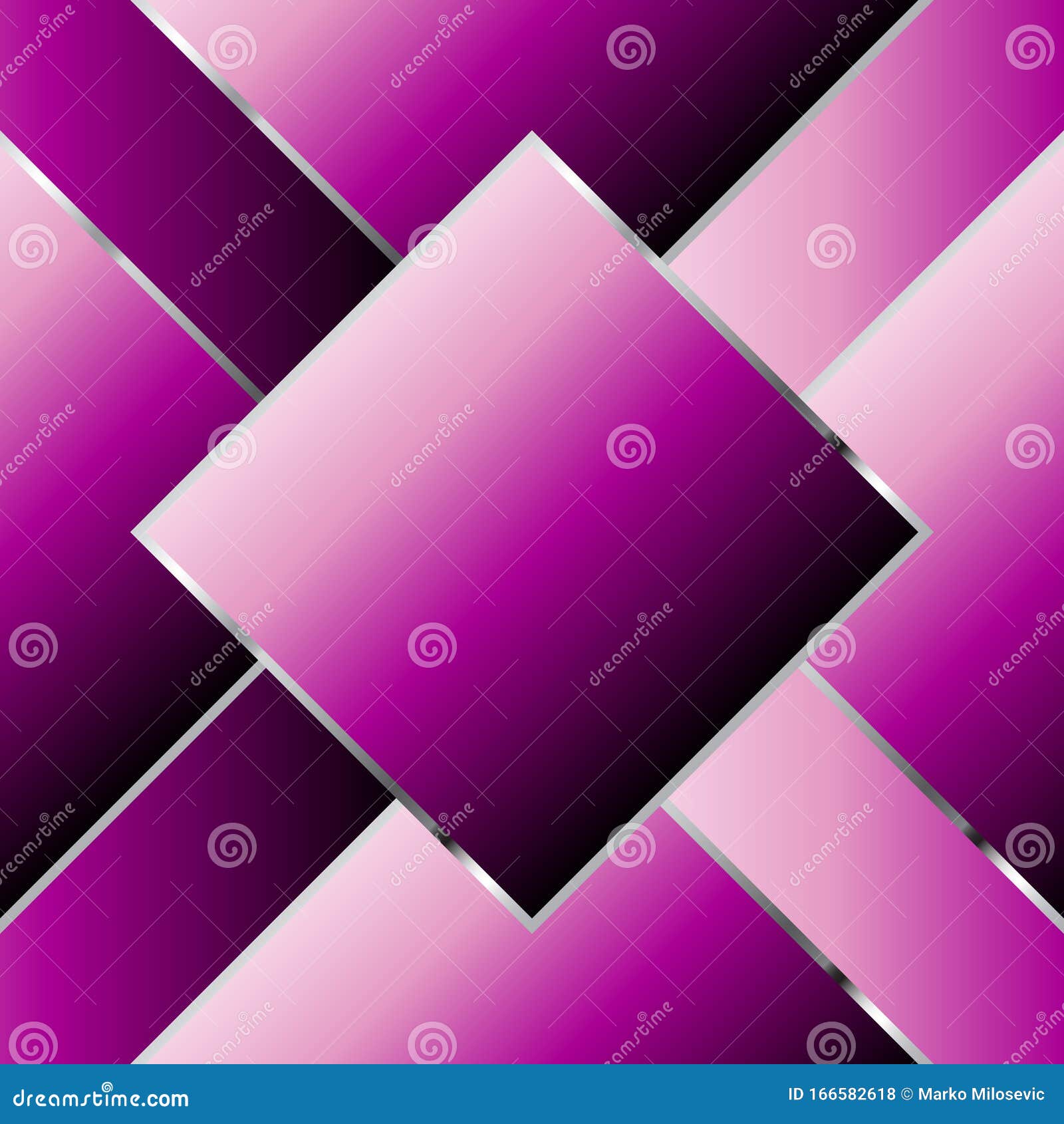 Abstract Geometric Background with Gradient Square Stock Vector ...