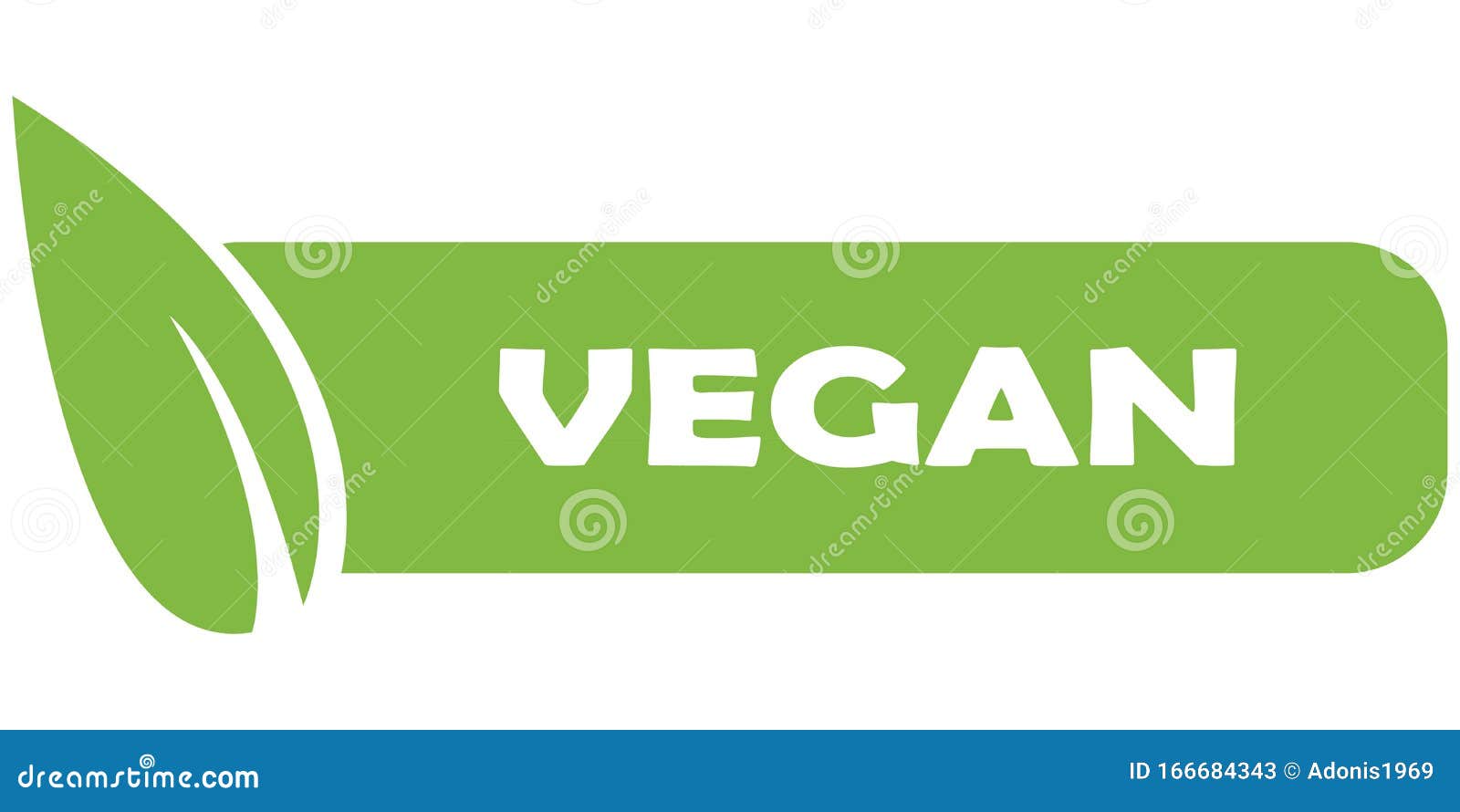 Go Vegan Stamp Symbol- Vegetarian Food Safety Logo With Green Leaves ...
