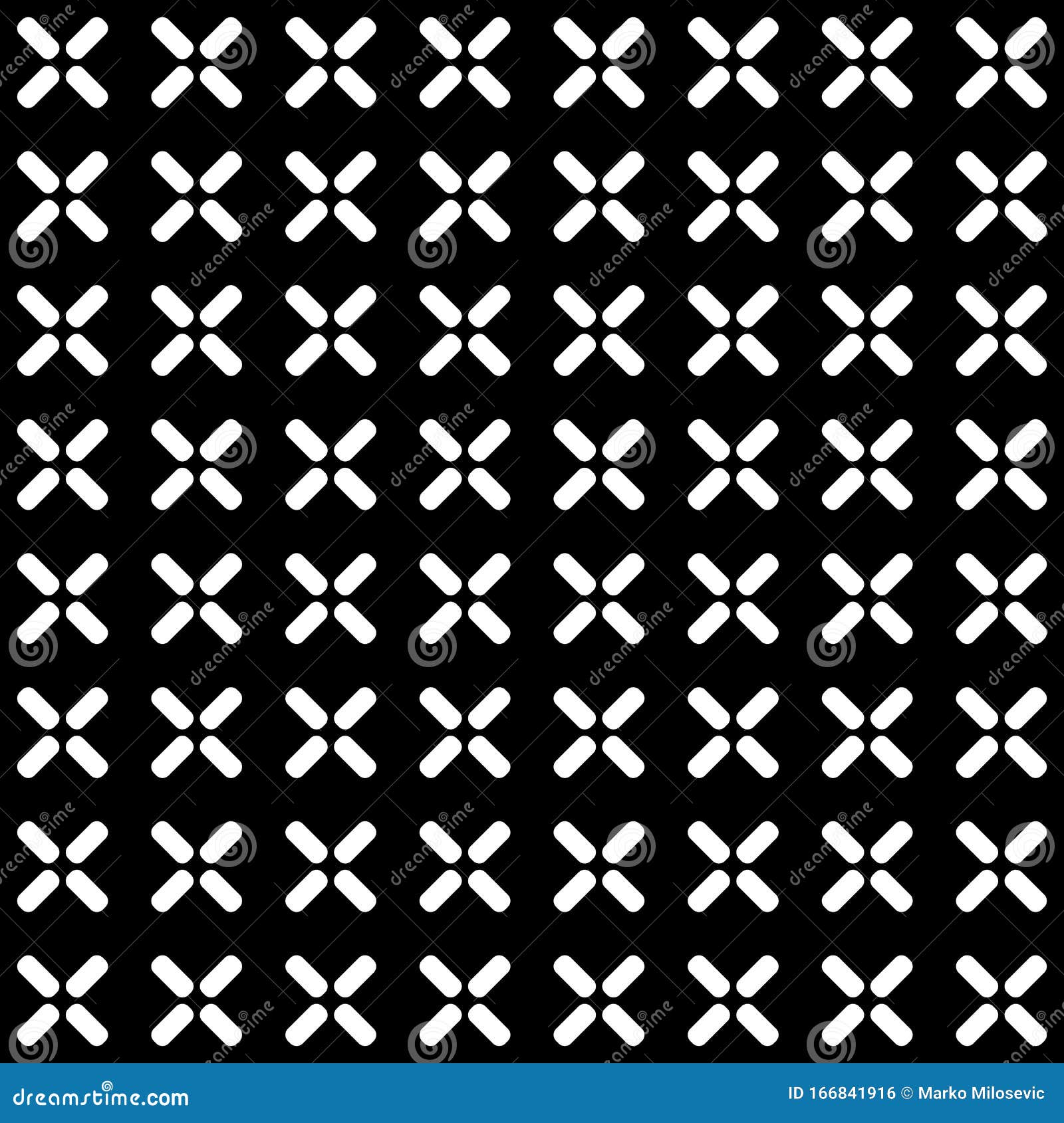 Abstract Decorative Geometric Background with Cross Stock Vector ...