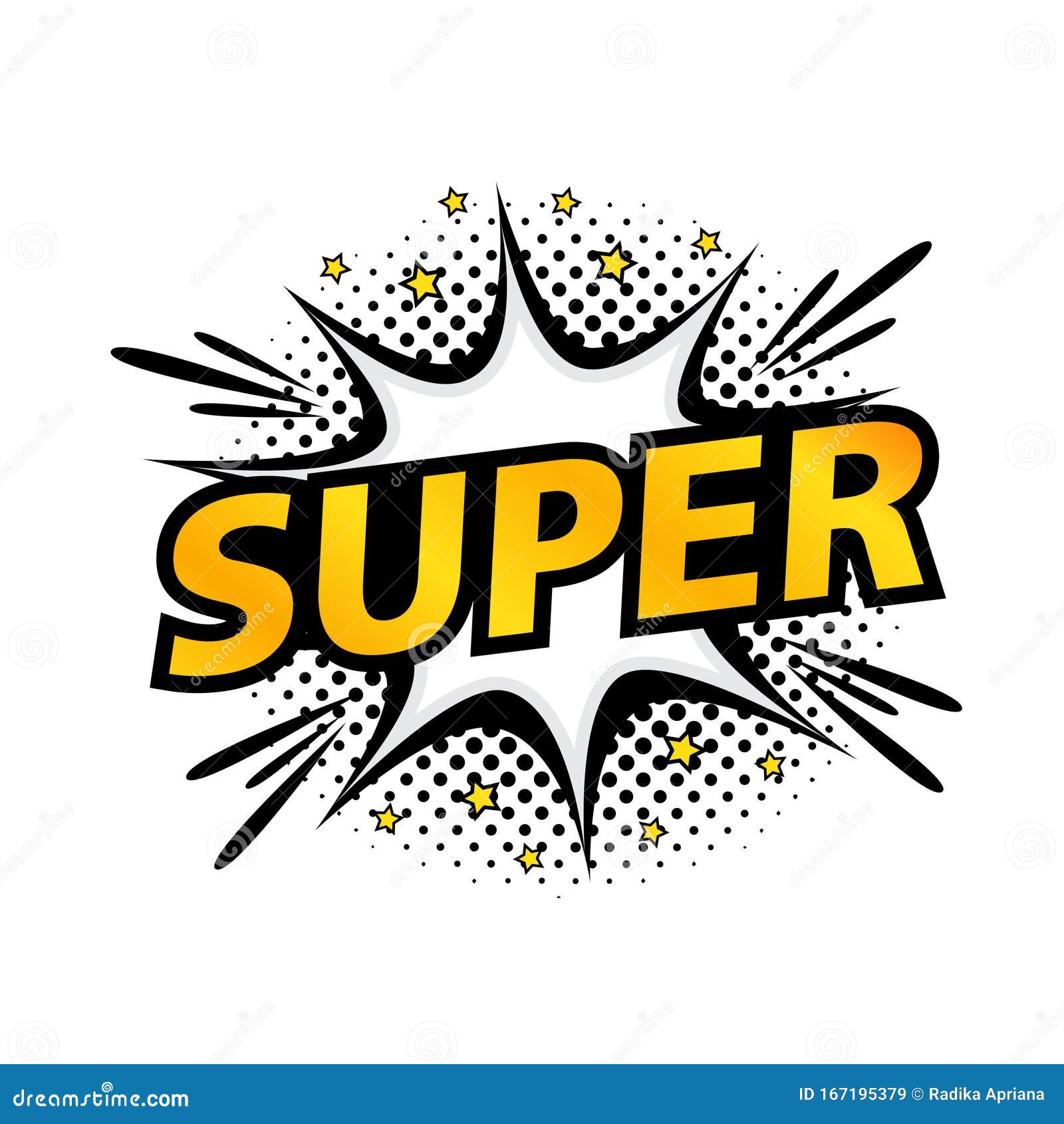 Super Bro Text On Pop Art Background For Raksha Bandhan . Royalty-Free ...