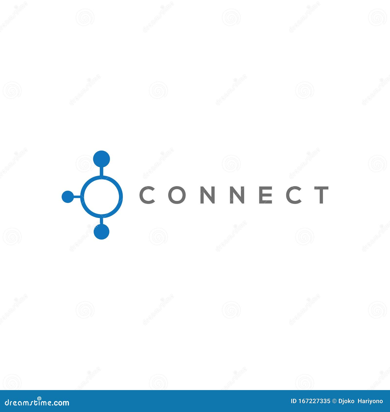Connect Technology Relation Communications Company Vector Design ...