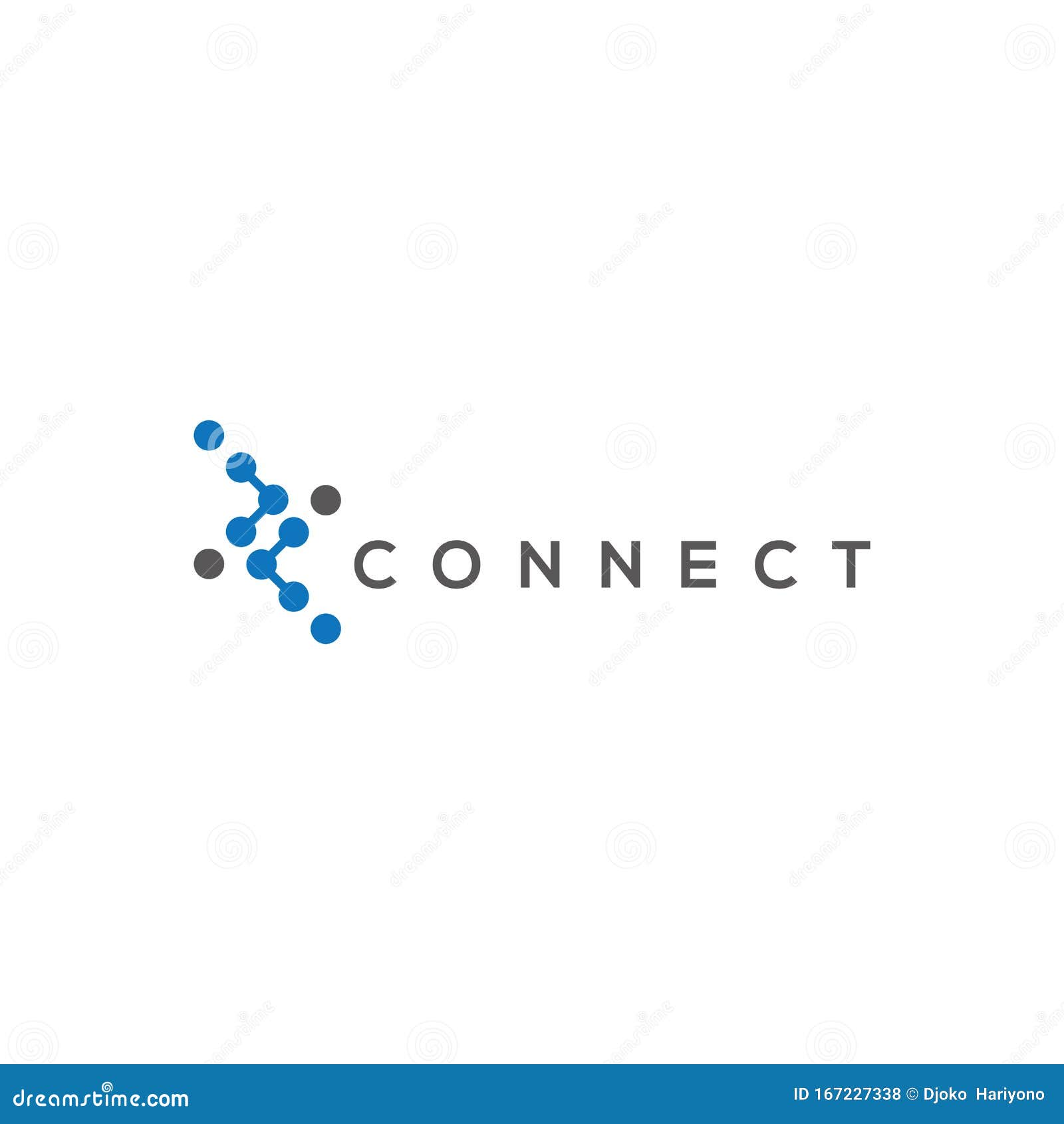 Connect Technology Relation Communications Company Vector Design ...