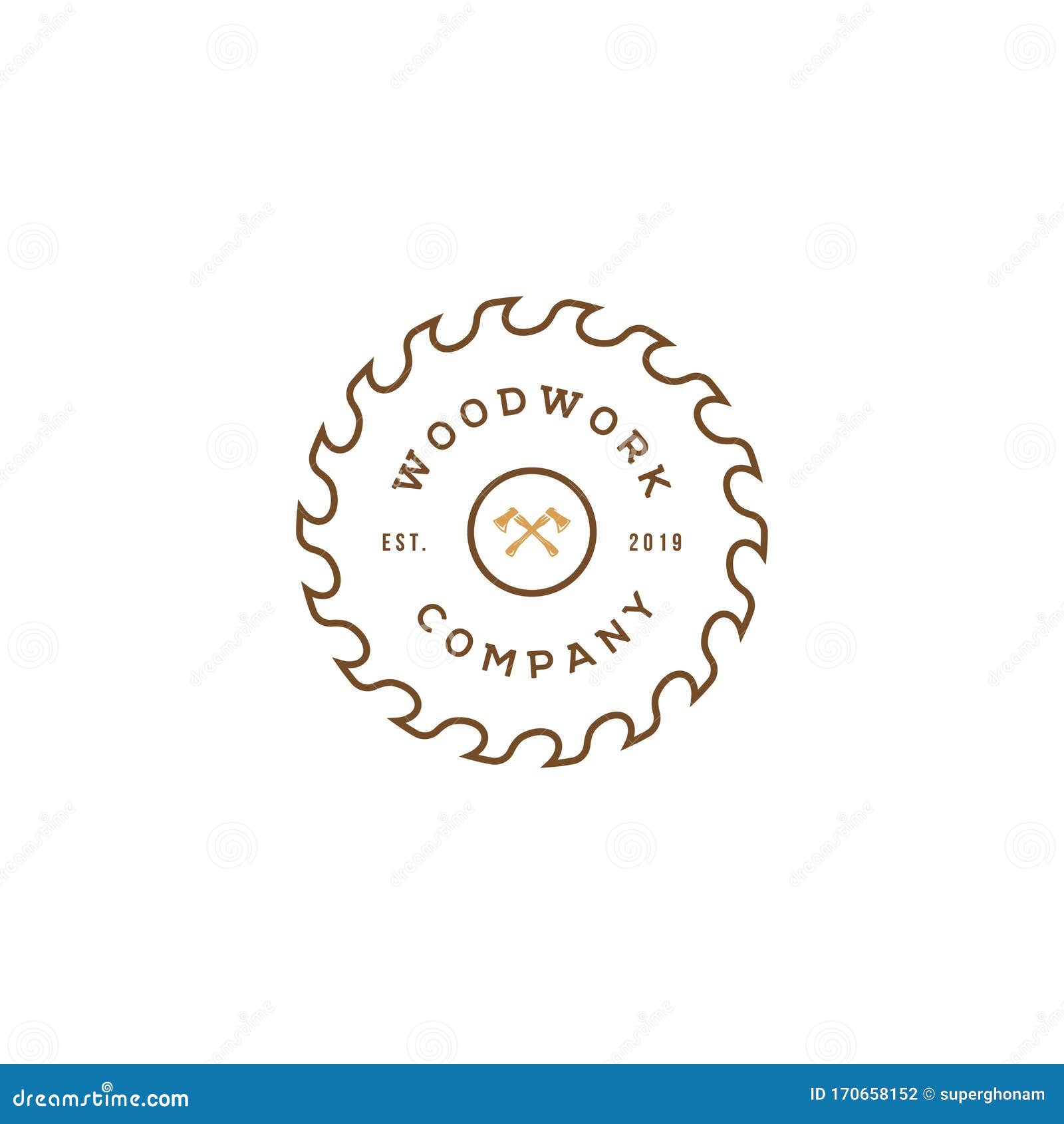 Sawmill Icon. Milling Cutter Symbol. Vector Isolated On White. Stock ...