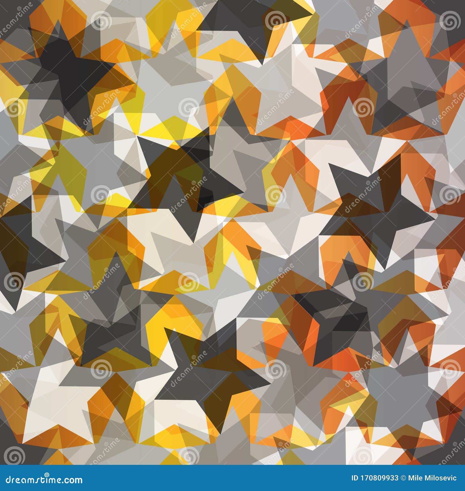 Geometric Pattern with Stars. Abstract Seamless Stars Background Stock ...