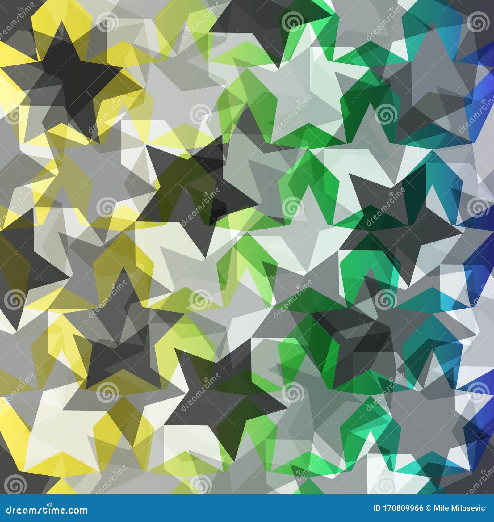 Geometric Pattern with Stars. Abstract Seamless Stars Background Stock ...