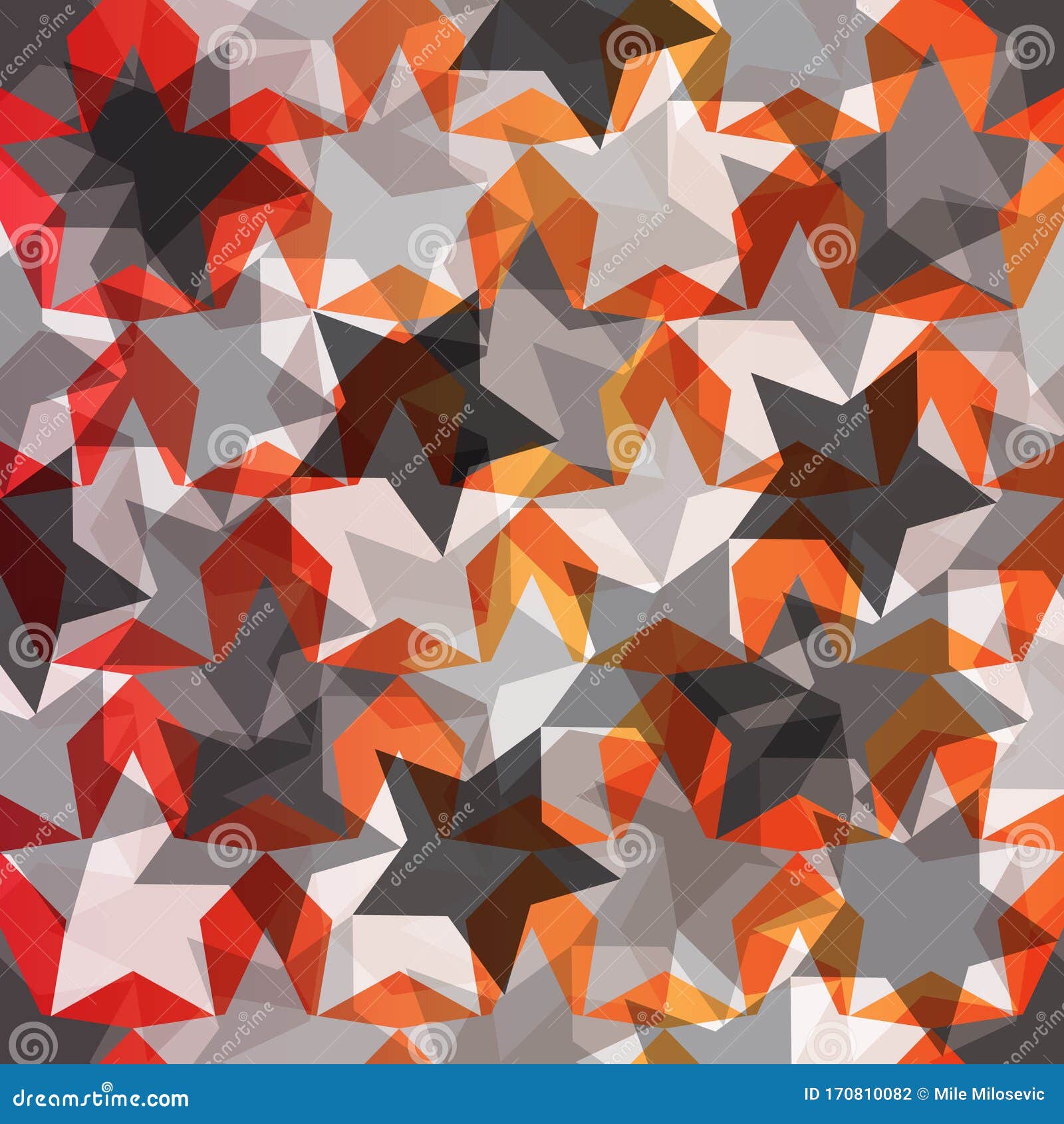 Geometric Pattern with Stars. Abstract Seamless Stars Background Stock ...