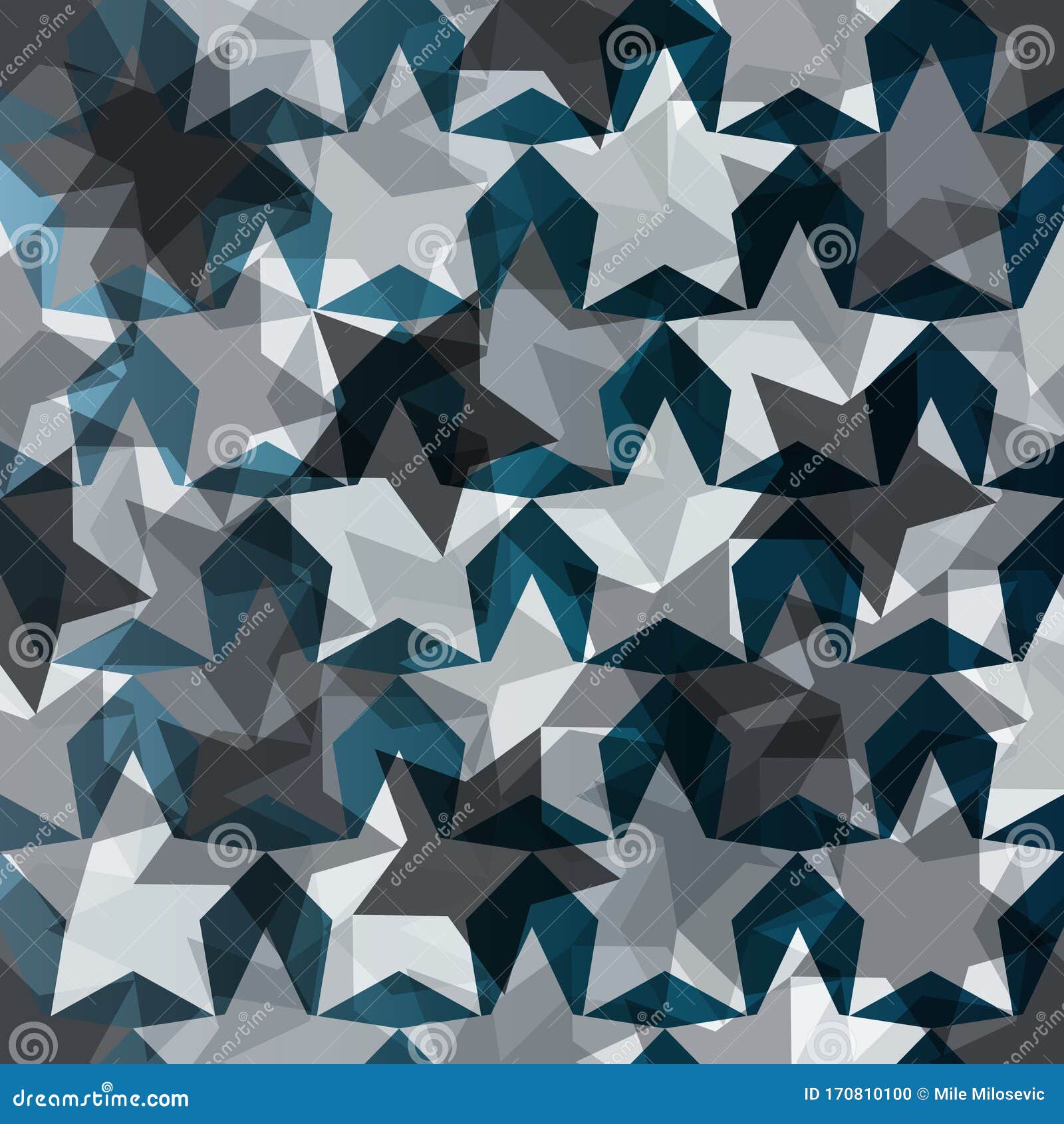 Geometric Pattern with Stars. Abstract Seamless Stars Background Stock ...
