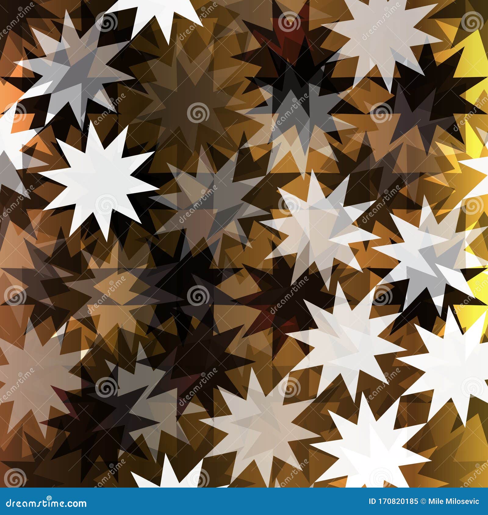 Geometric Pattern with Stars. Abstract Seamless Stars Background Stock ...